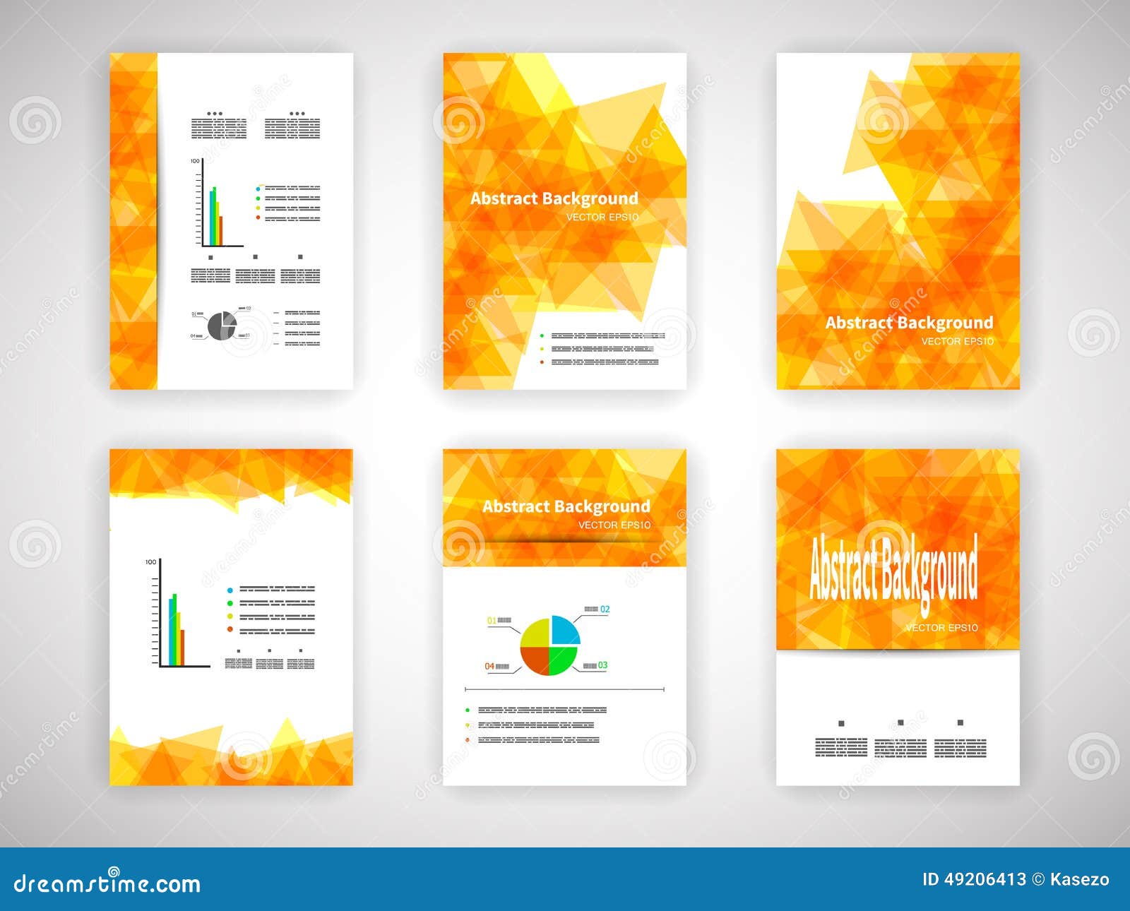 Brochure design stock illustration. Illustration of blue - 49206413