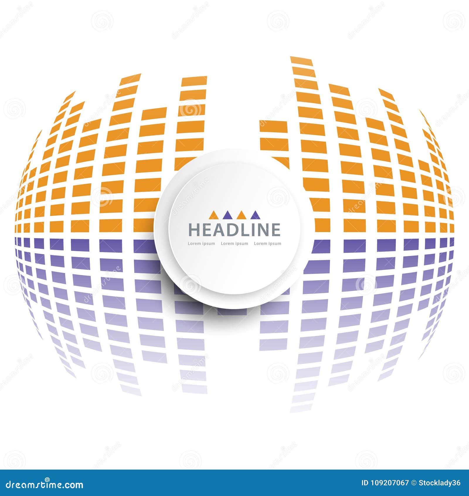 Brochure Header Layout Template Stock Vector - Illustration of ...