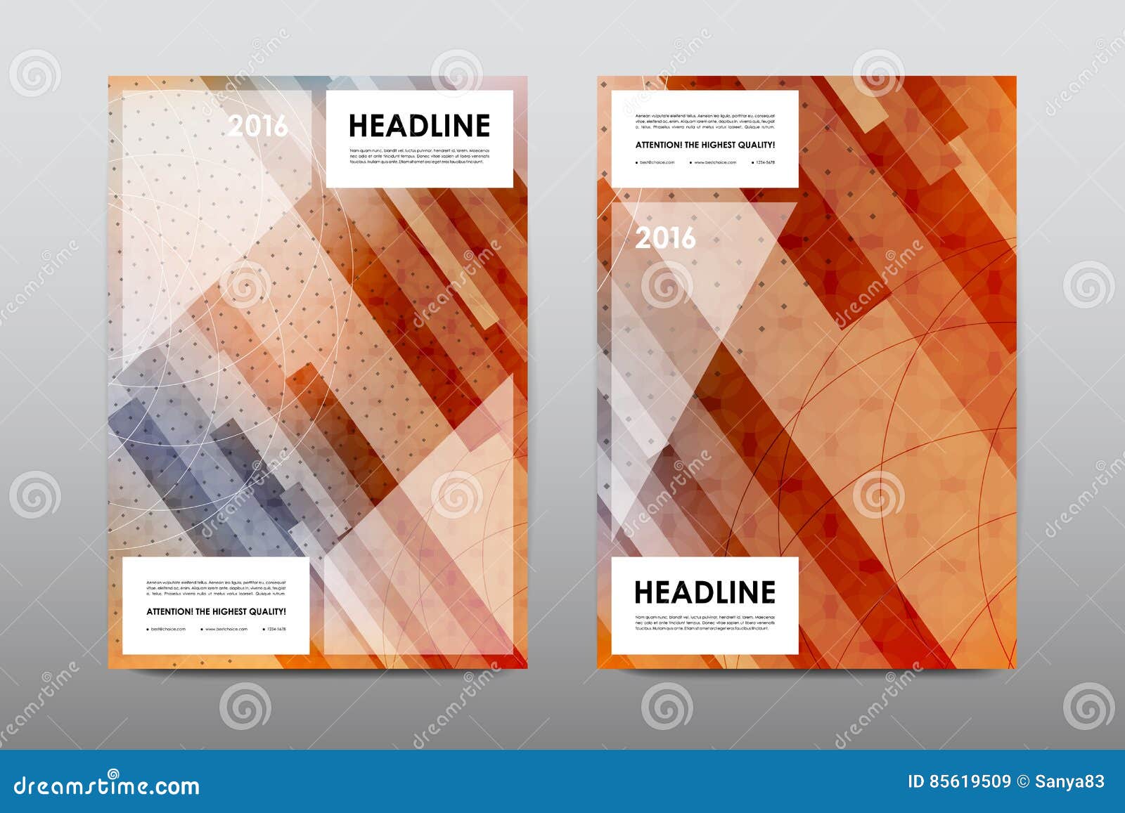 Brochure Layout Template Flyer Design Vector, Magazine Booklet Cover ...