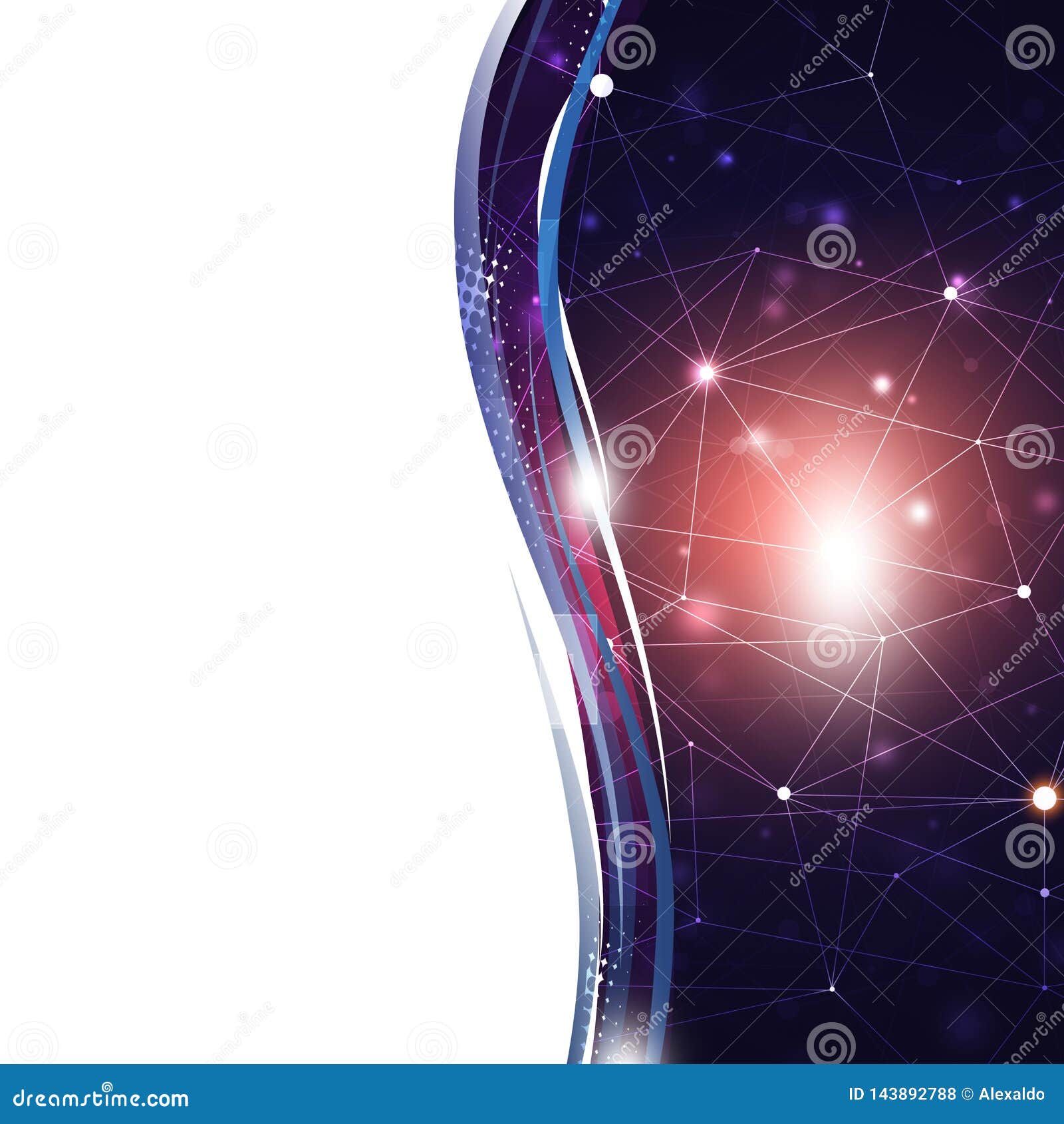 Brochure Technology Design Background Stock Illustration - Illustration ...