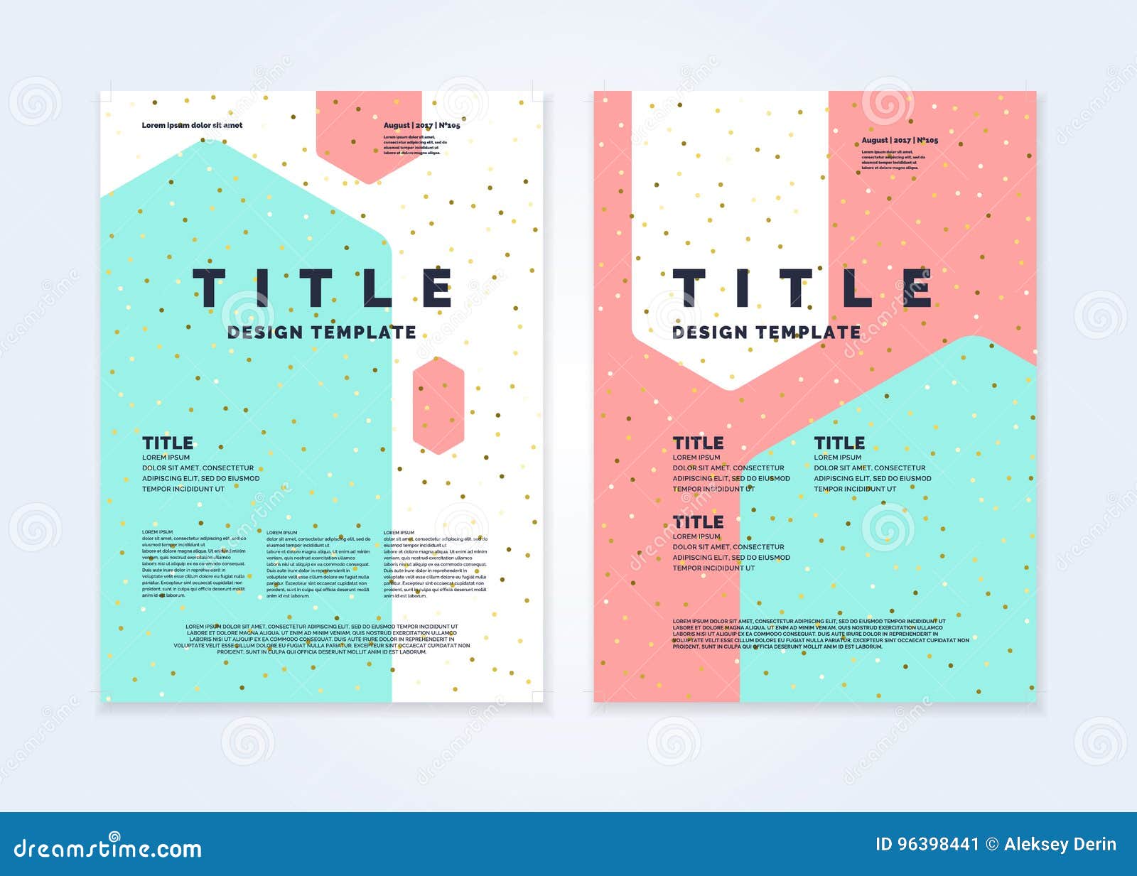 Brochure Template for Business, Modern Journal. Stock Vector ...