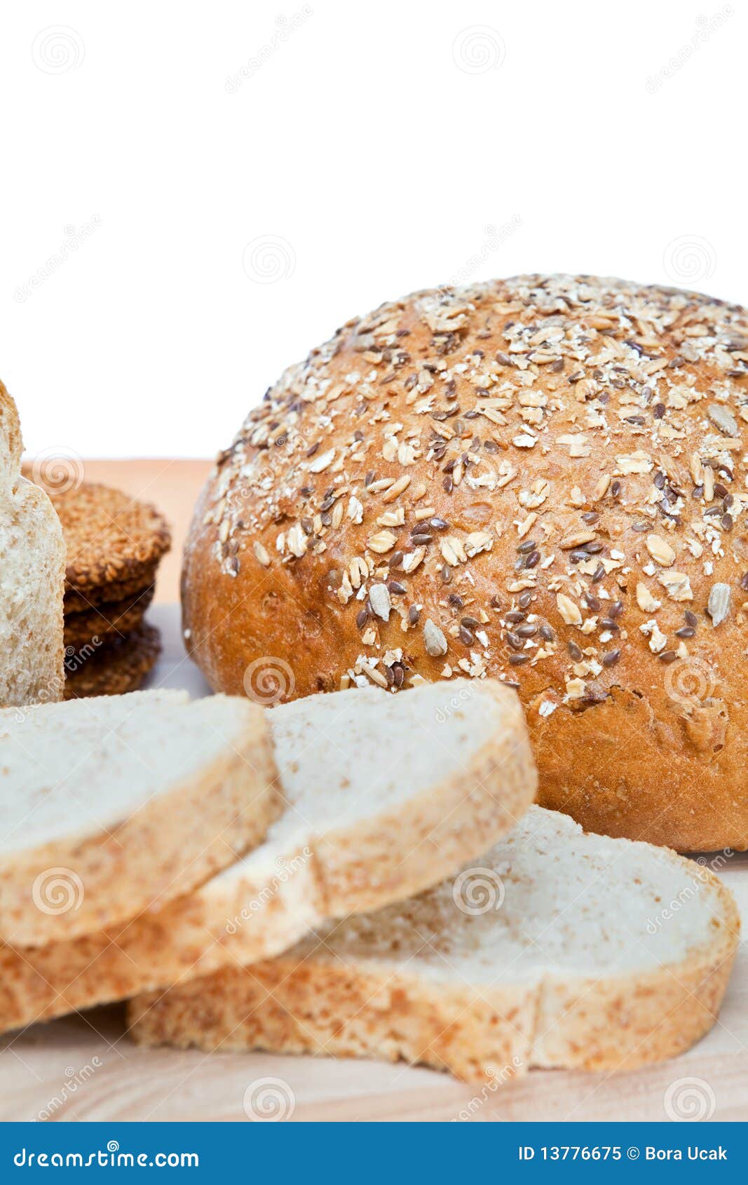 Broden stock afbeelding. Image of gebakken, organisch - 13776675