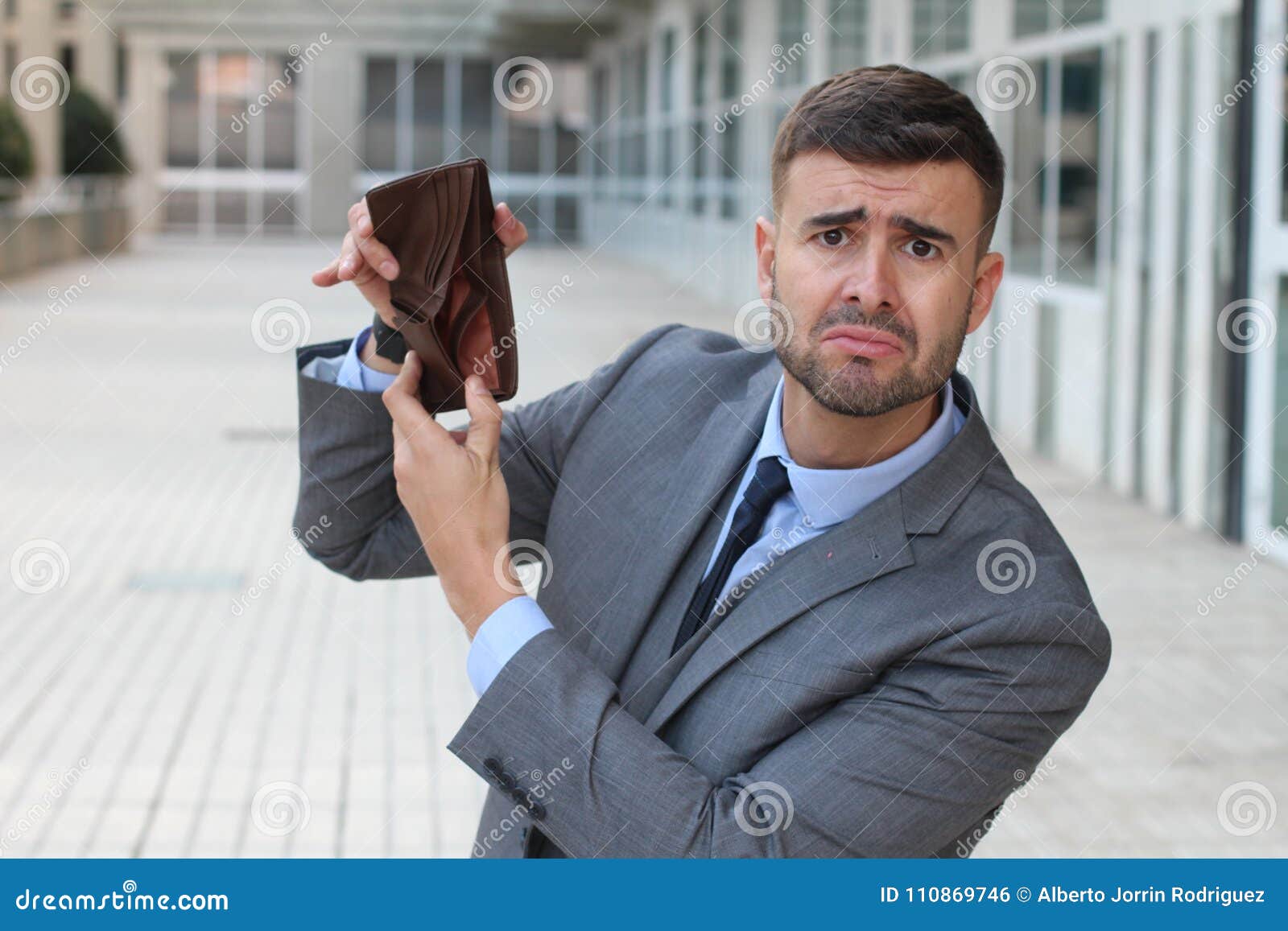 Broke Businessman Showing His Empty Wallet Stock Photo - Image of ... Broke Businessman Showing His Empty Wallet Stock Photo - Image of ...