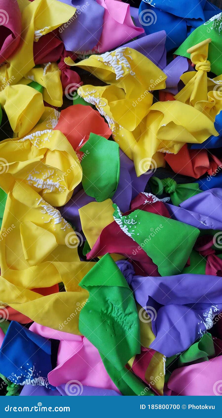 Broken air balloon stock photo. Image of inflatable - 185800700