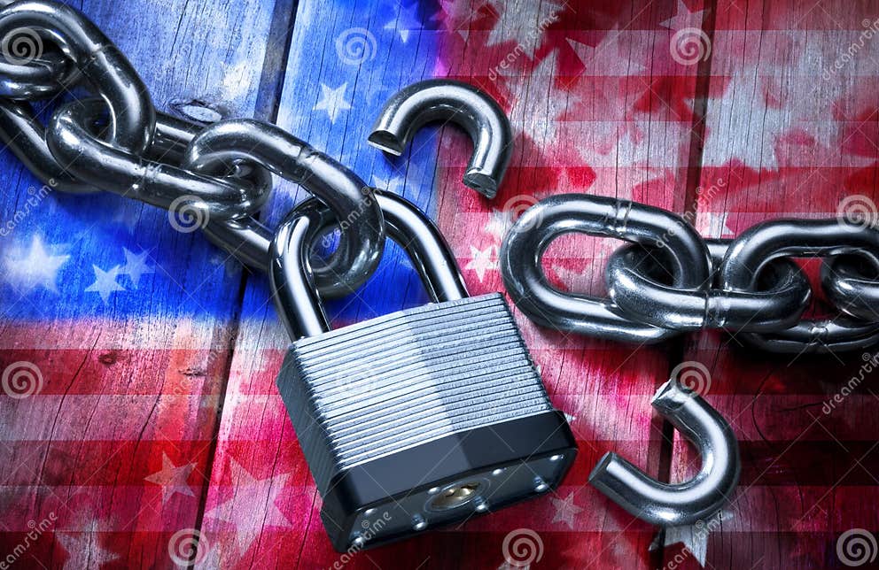 America Broken Trust Trump Democracy Stock Image - Image of donate ...