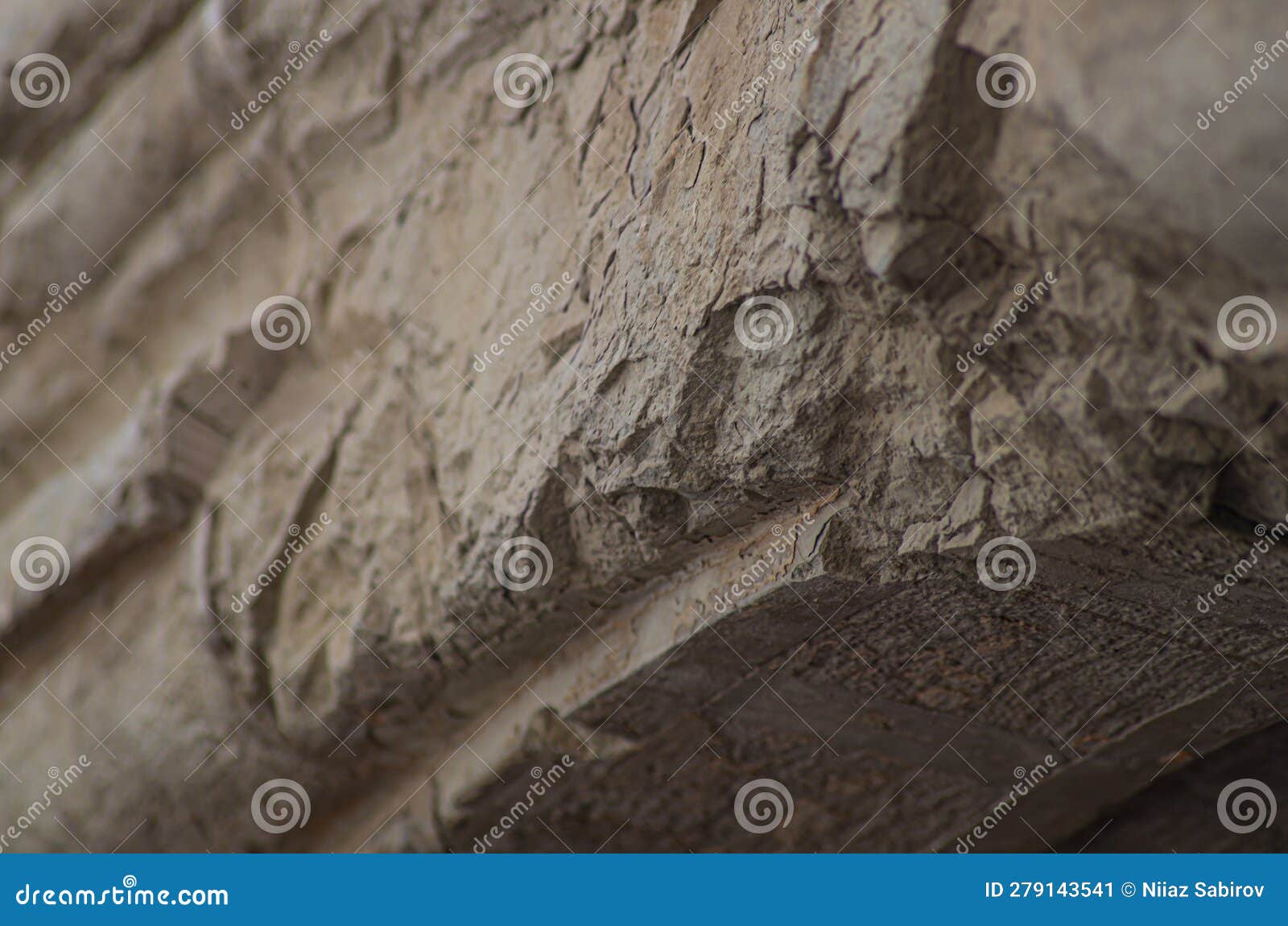 Broken Ancient Arch of the an Old Eastern Medieval Castle Stock Image ...