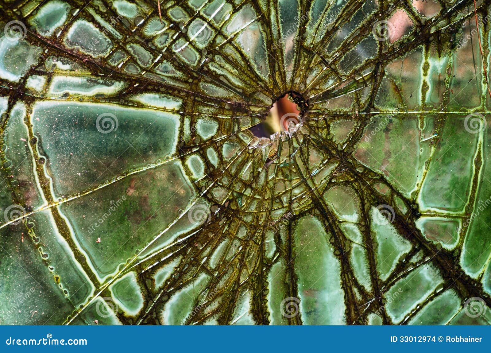 Broken, antique glass stock photo. Image of design, demolished - 33012974