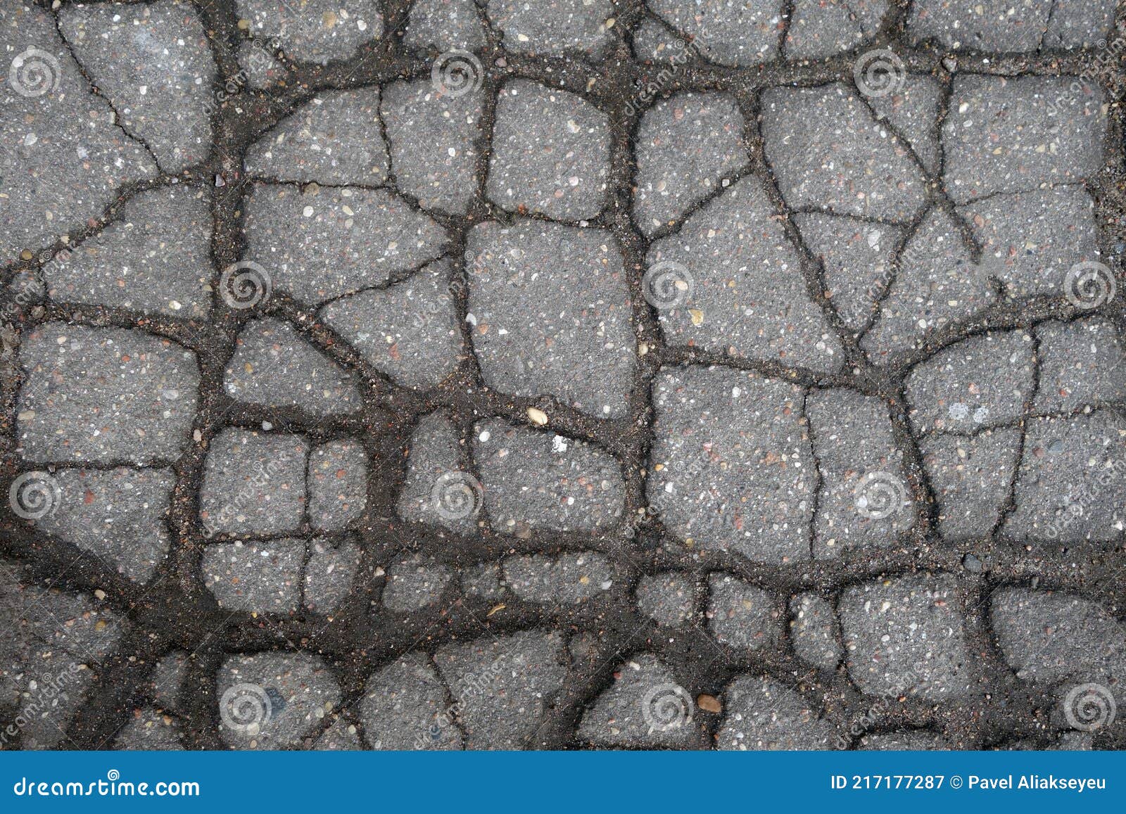 Broken asphalt texture stock image. Image of ground - 217177287