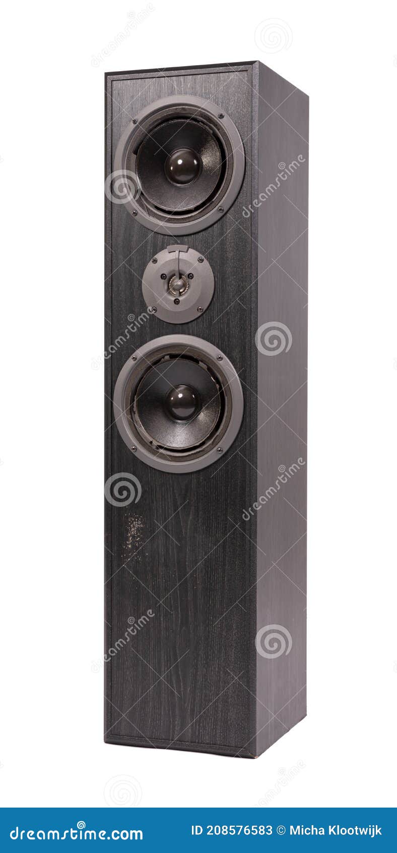 Broken Audio Speaker, Done Playing Music Stock Image - Image of ...