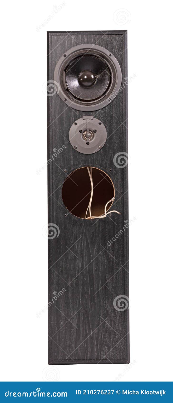 Broken Audio Speaker, Done Playing Music Stock Image - Image of loud ...