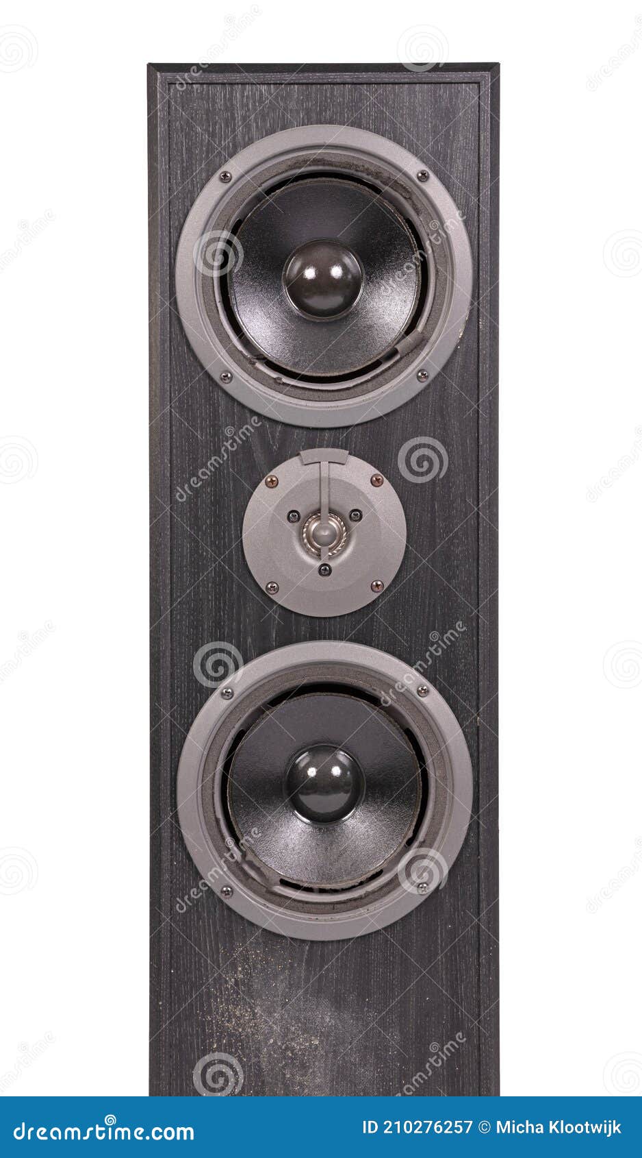 Broken Audio Speaker, Done Playing Music Stock Image - Image of music ...