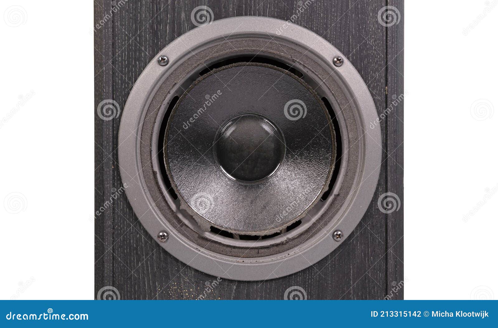 Broken Audio Speaker, Done Playing Music Stock Photo - Image of loud ...