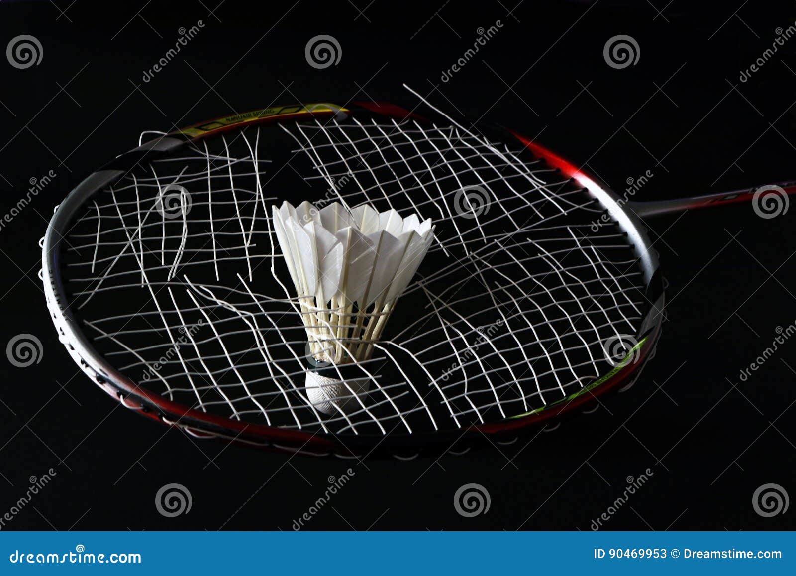 Broken Badminton Racket Royalty-Free Stock Image | CartoonDealer.com ...