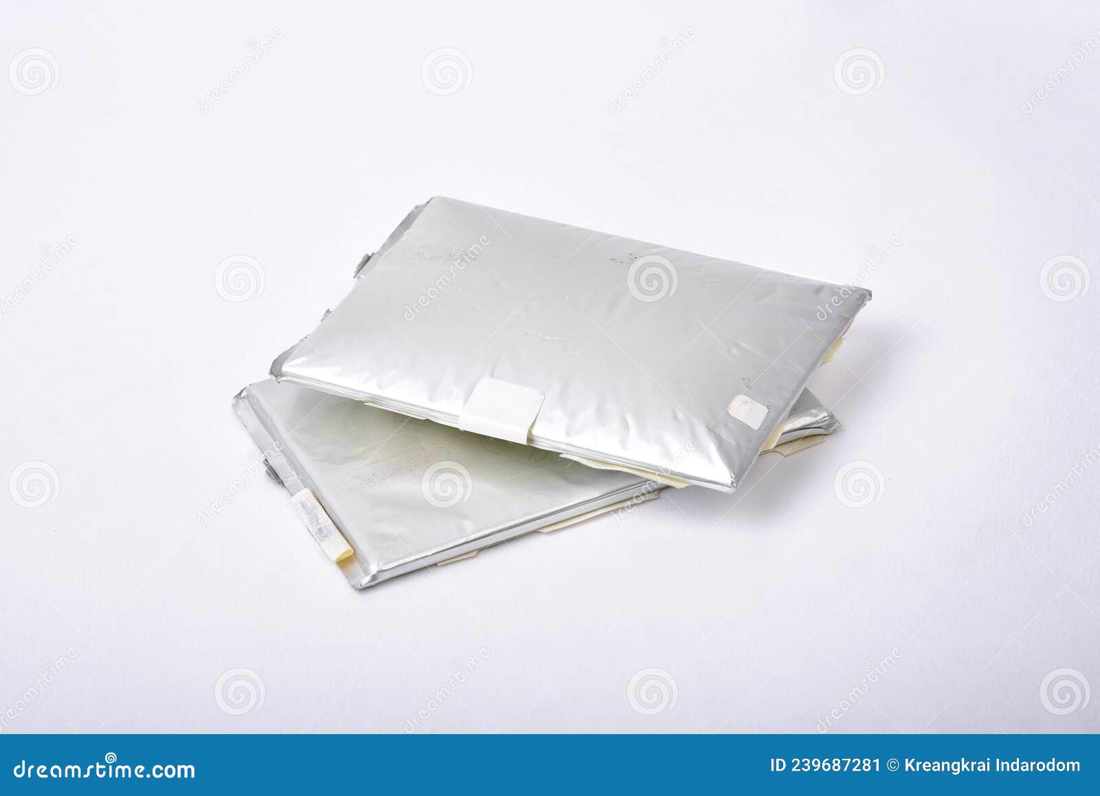 Broken Battery, Lithium Polymer Battery Swollen Dangerous To Explode ...