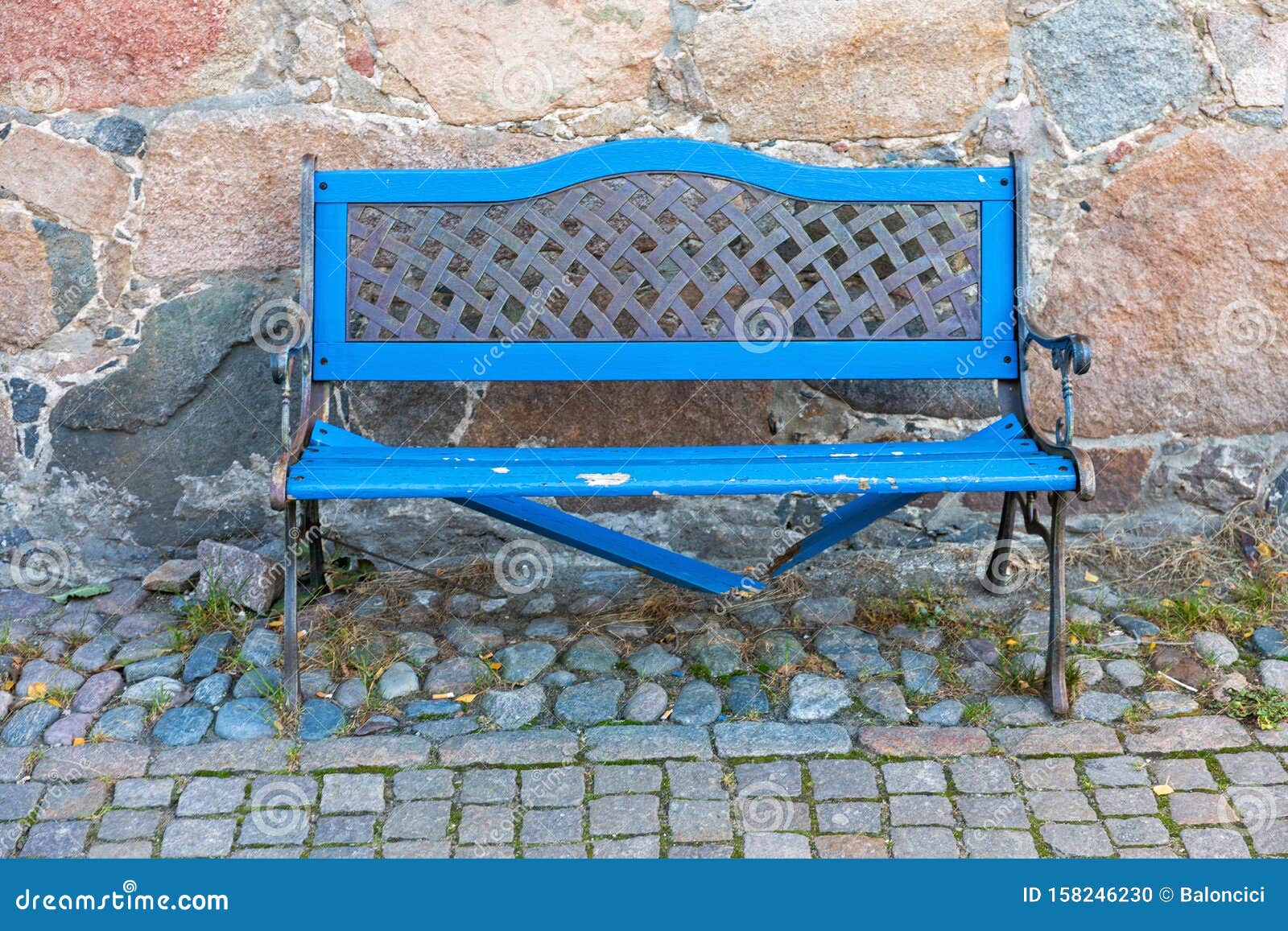 Broken Bench stock photo. Image of problem, europe, wooden - 158246230
