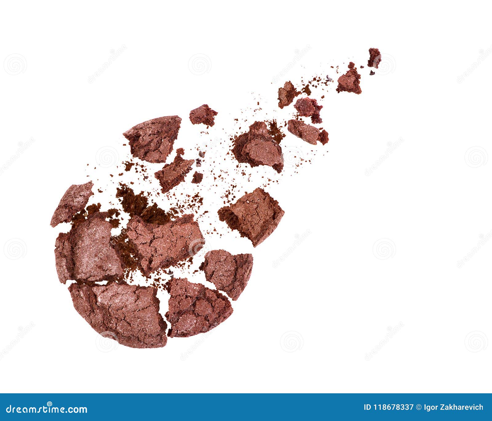 Broken biscuits stock image. Image of chip, fattening - 118678337