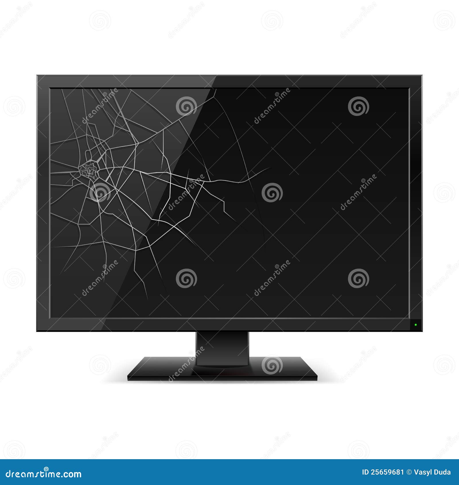 Broken Black Monitor Stock Illustrations – 2,446 Broken Black Monitor ...