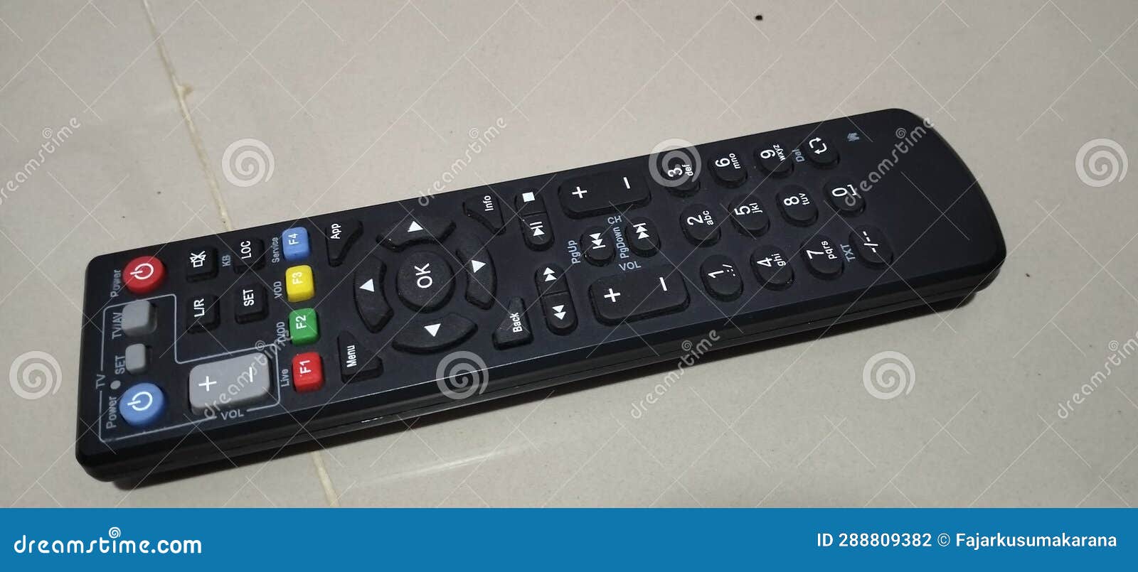 A Broken Black Television Remote Stock Photo - Image of black, broken ...