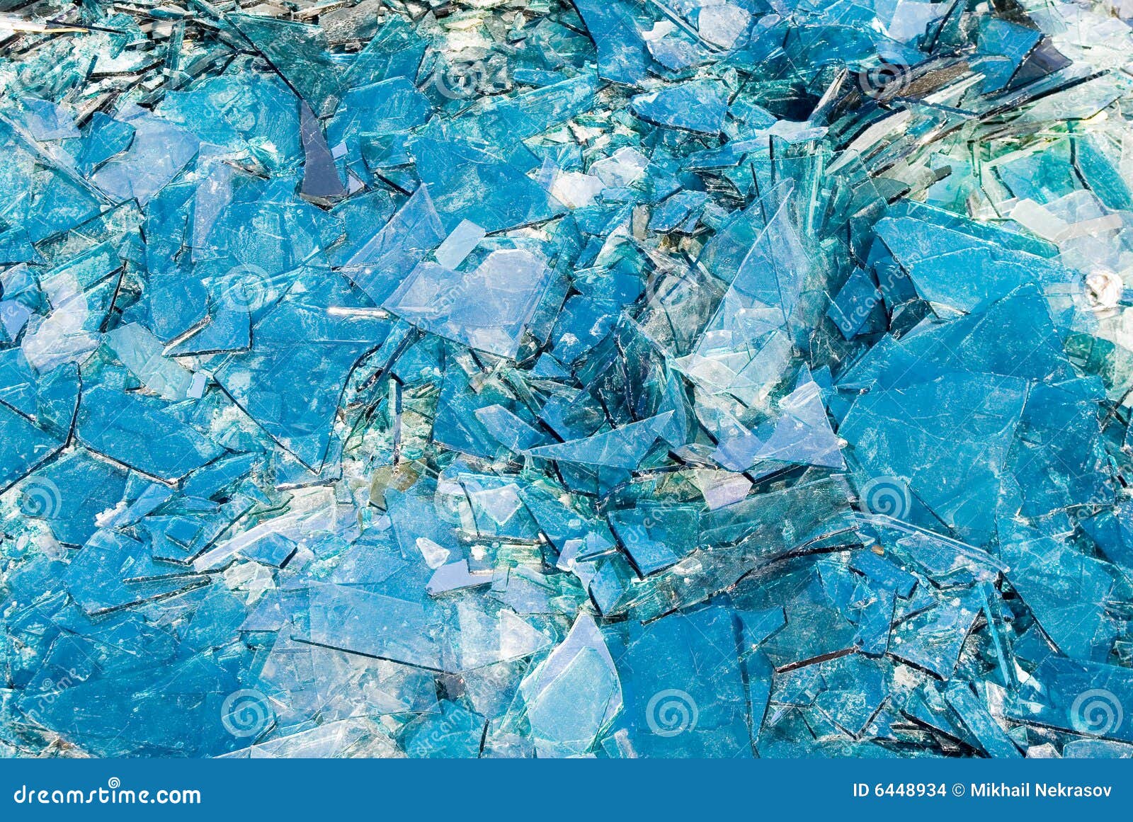 Broken Blue Glass Background Stock Photo - Image of ruined, abandoned ...