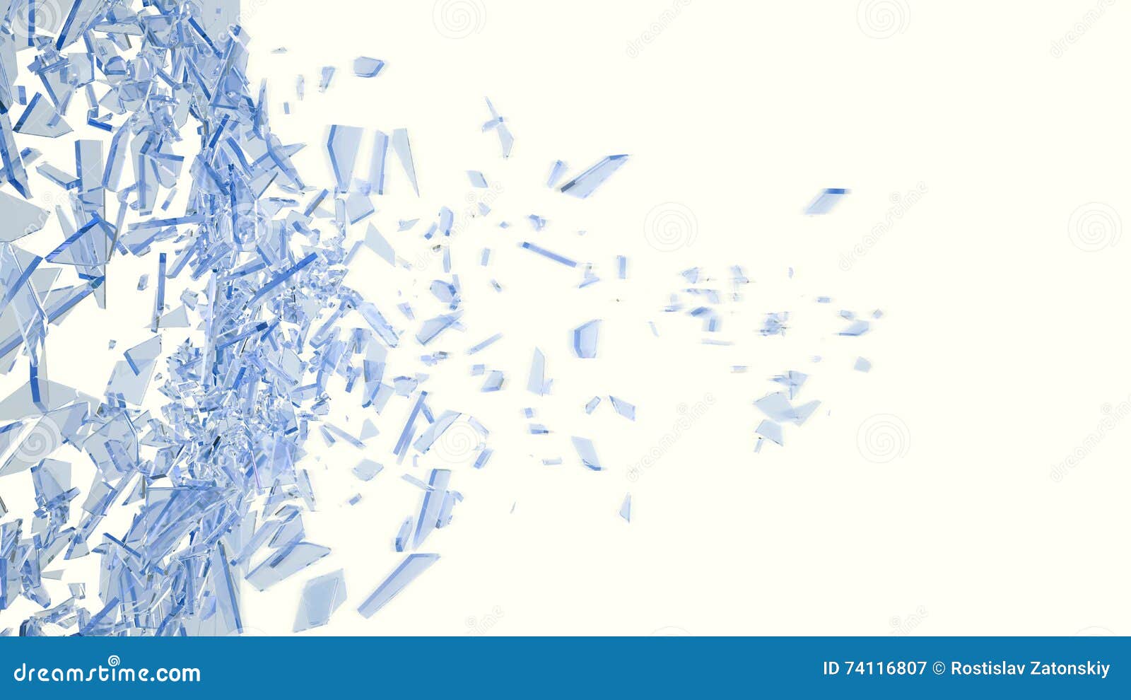 Broken Blue Car In The Back Of A Cramped Workshop With A Neon Tube On ...