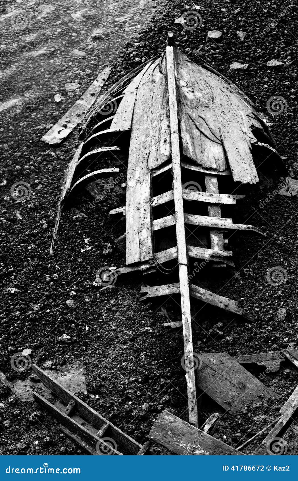 The Broken Boat Stock Photography | CartoonDealer.com #80171522