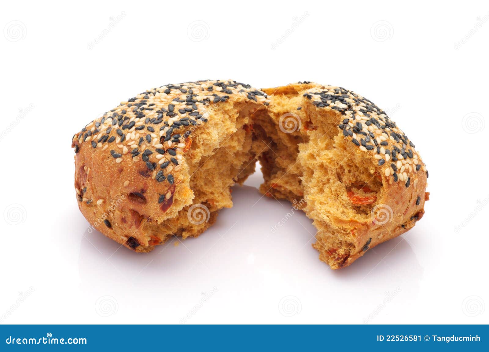 Broken bread stock image. Image of bake, wheat, nutrition - 22526581