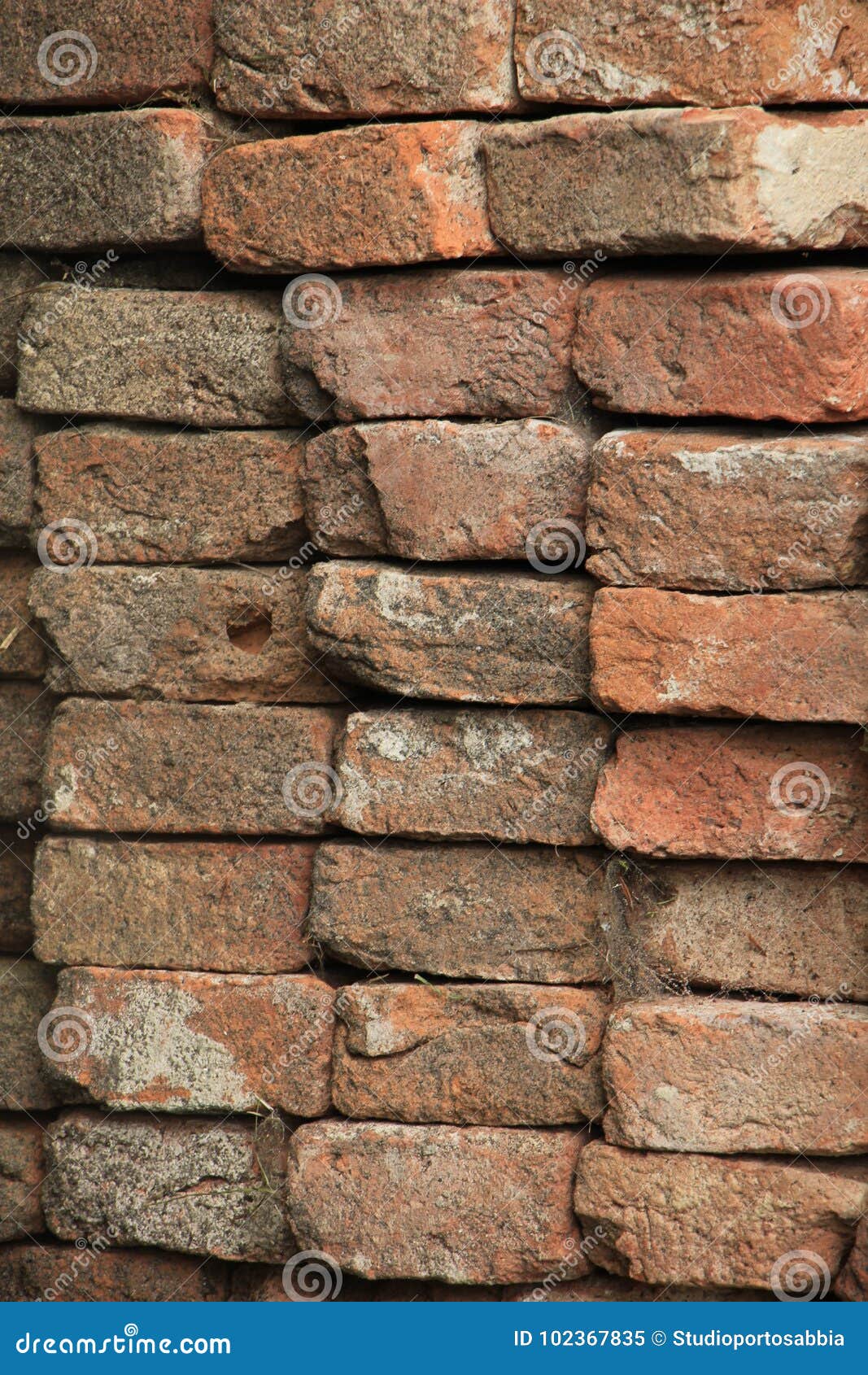 Broken Bricks on Construction Site Stock Image - Image of recycle, work ...