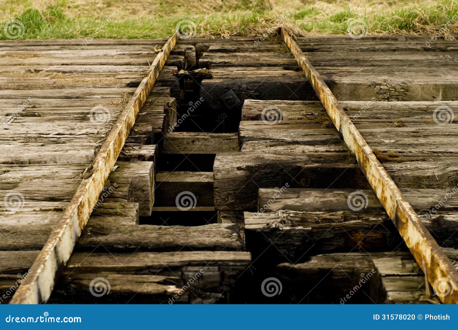 Broken Bridge Stock Photography | CartoonDealer.com #31578020