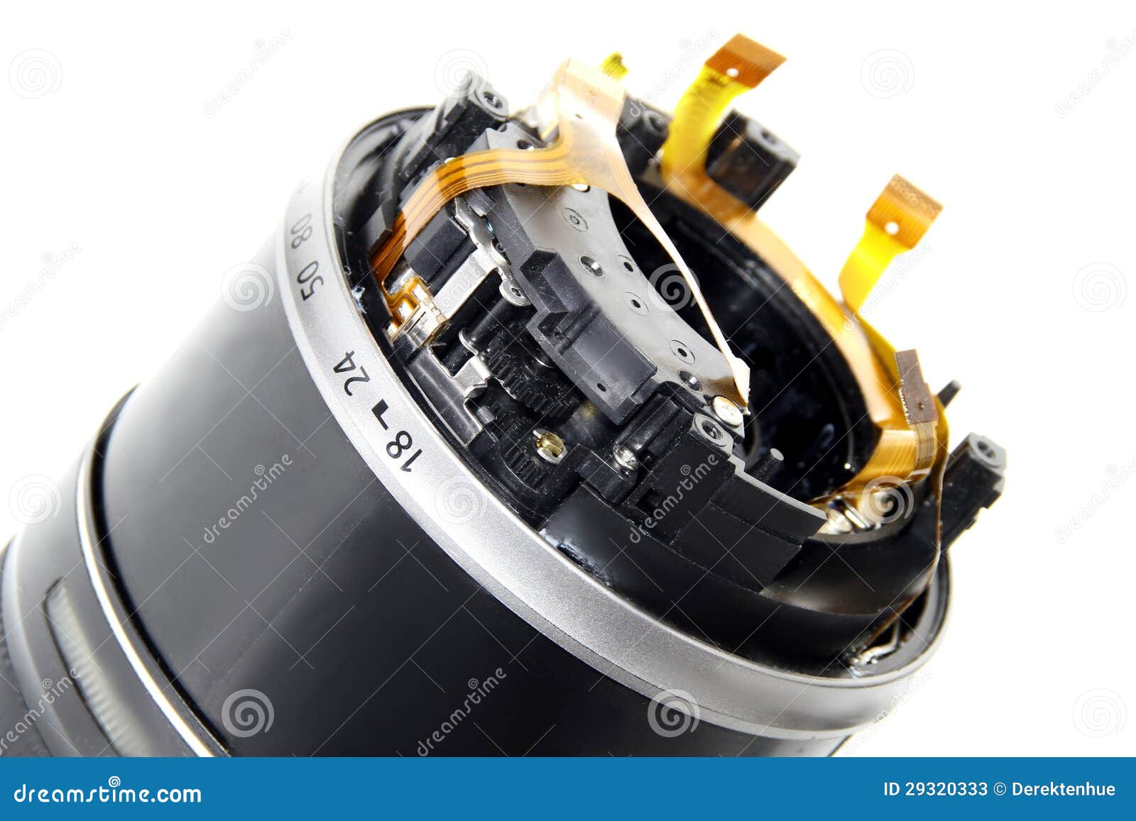 Broken camera lens stock image. Image of camera, close - 29320333