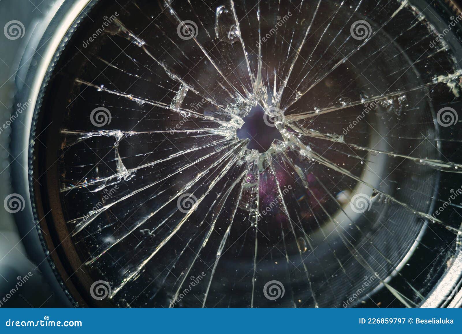 Broken camera lens stock image. Image of broken, filter - 226859797