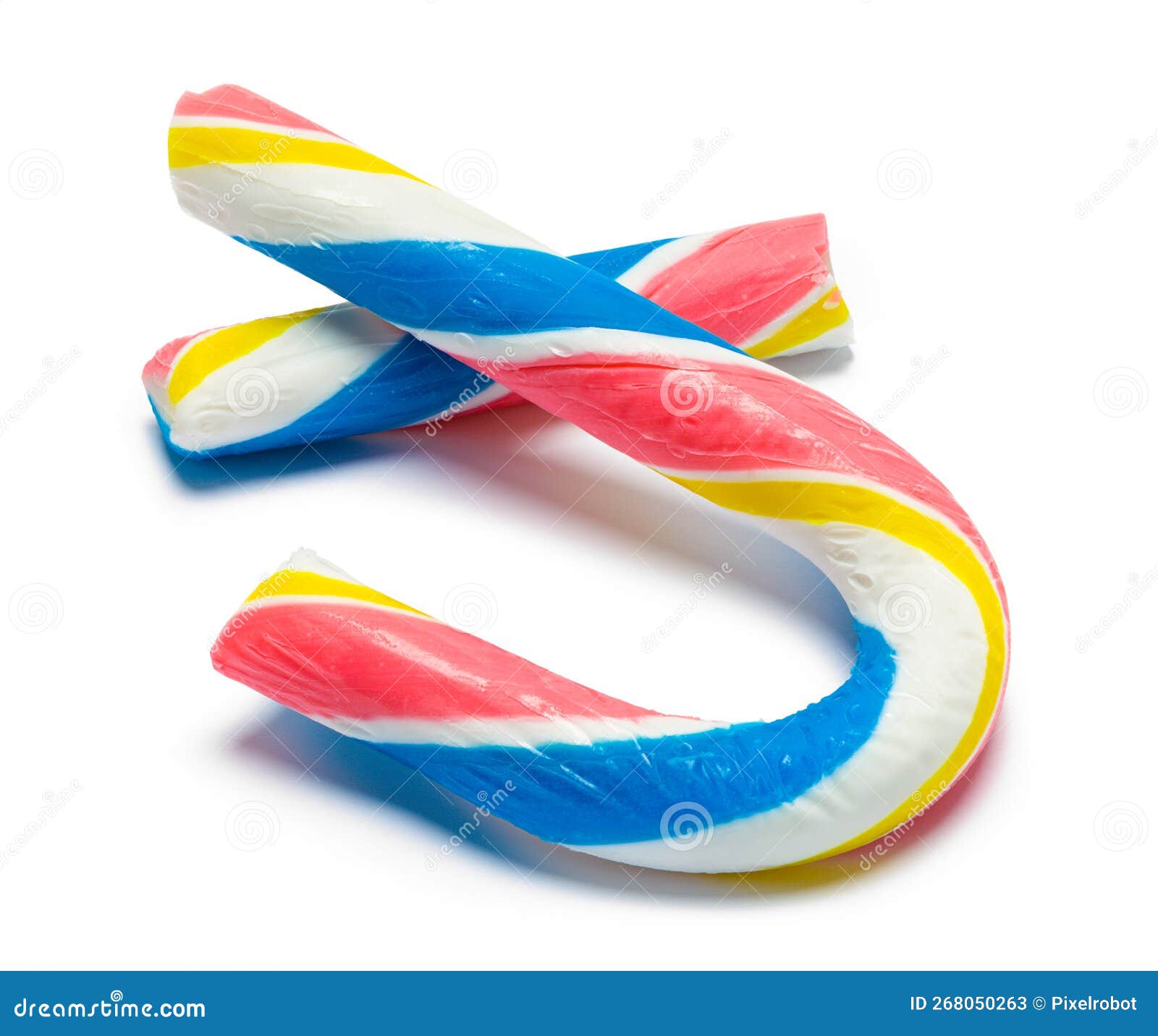 Broken Candy Cane stock image. Image of christmas, candy - 268050263