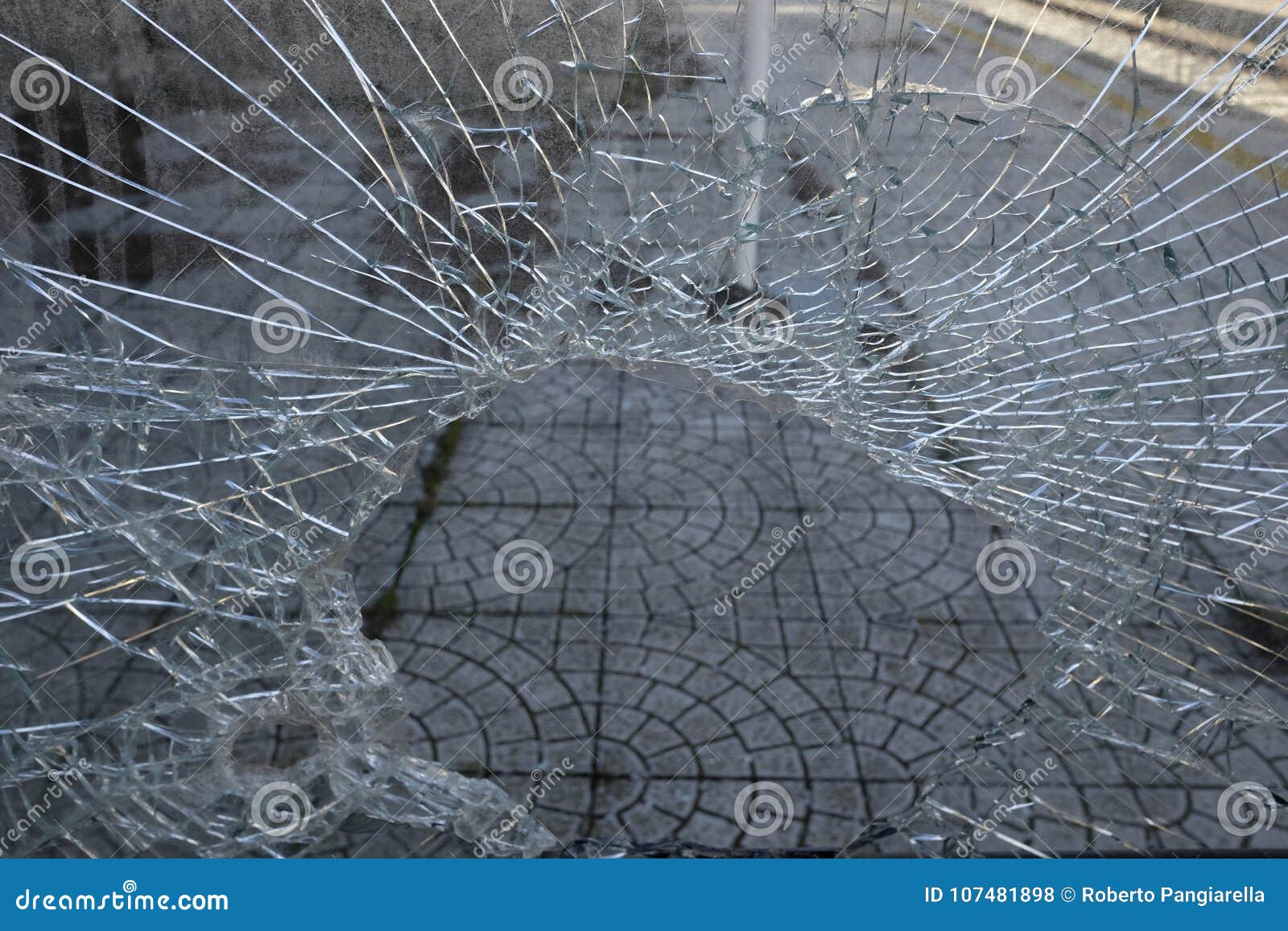 Broken canopy glass stock photo. Image of cracked, transparent - 107481898