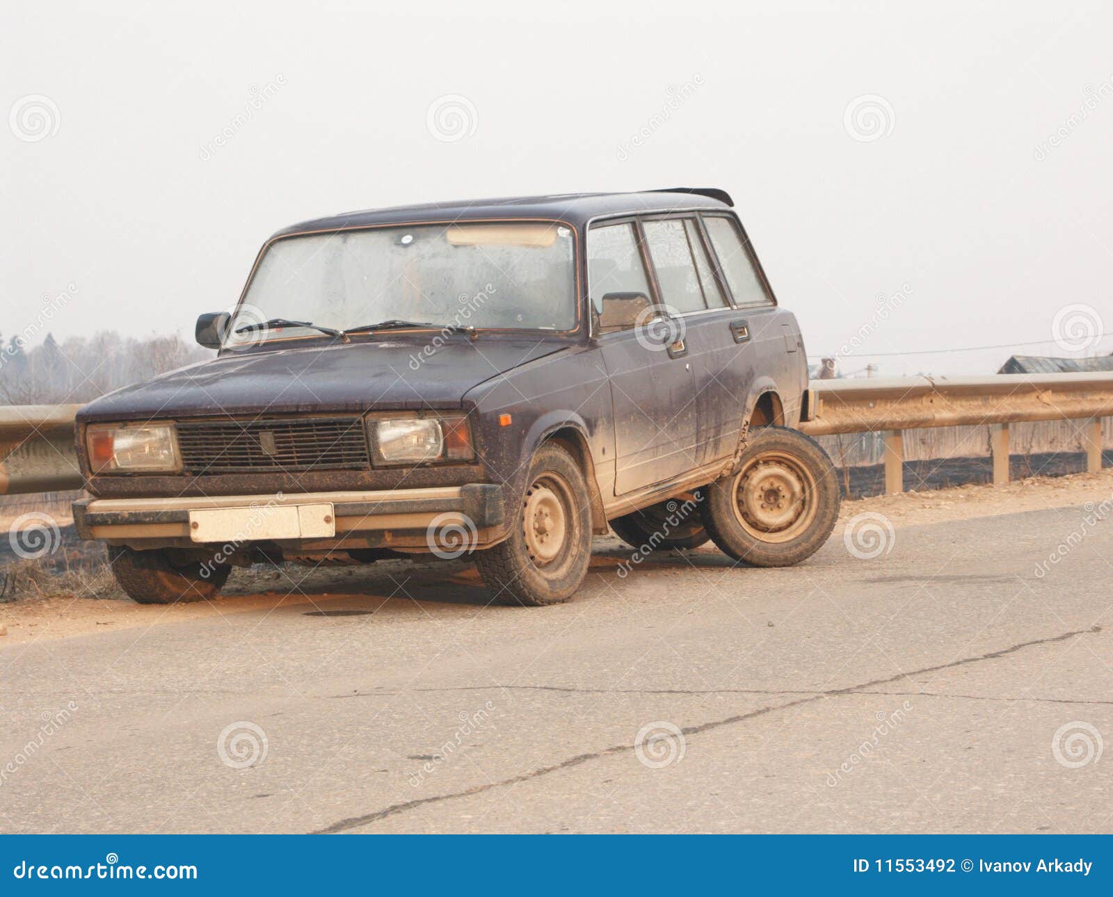 Broken car stock photo. Image of driving, bent, destruction - 11553492