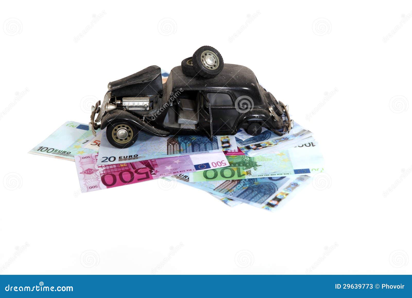 Broken car stock image. Image of euros, heap, save, price - 29639773