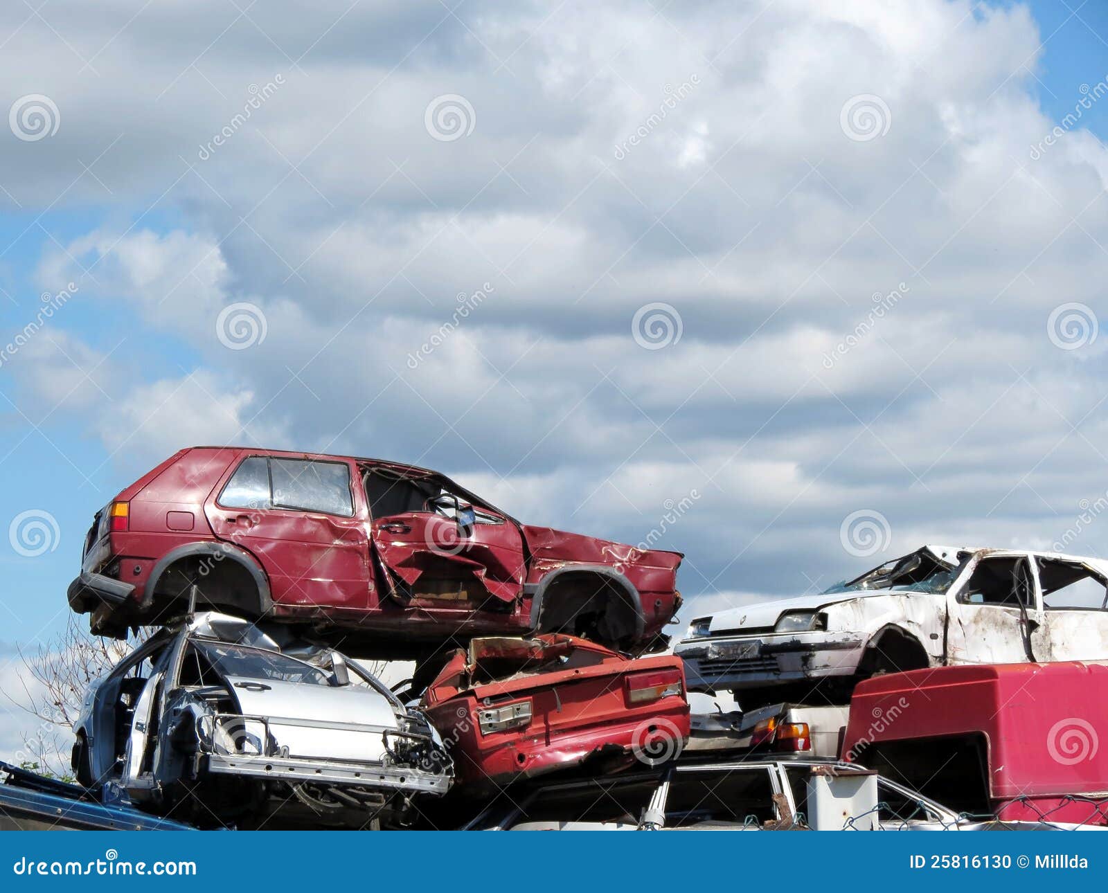 Broken cars stock photo. Image of driving, dilapidate - 25816130