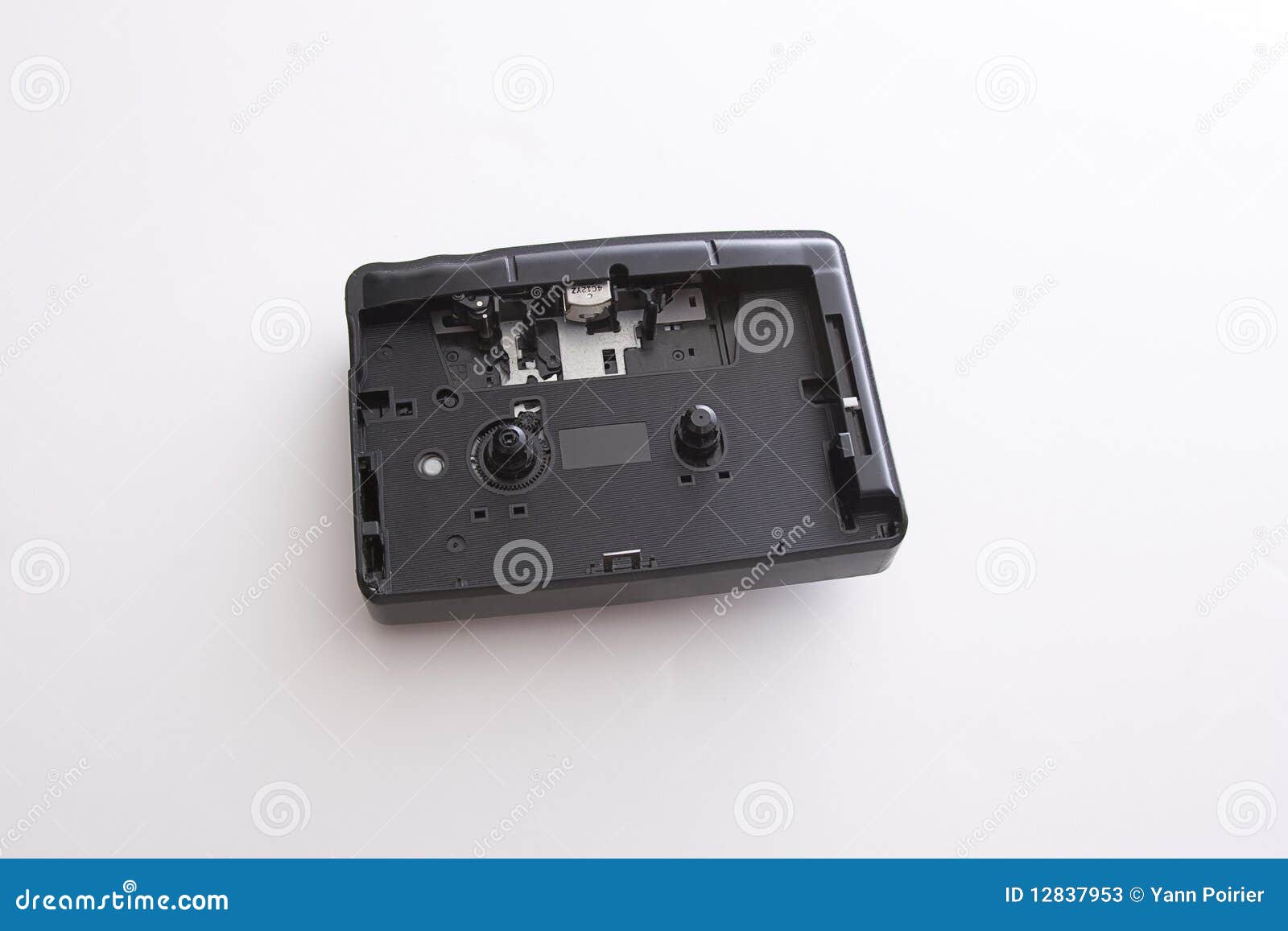 Broken cassette player stock image. Image of song, portable - 12837953