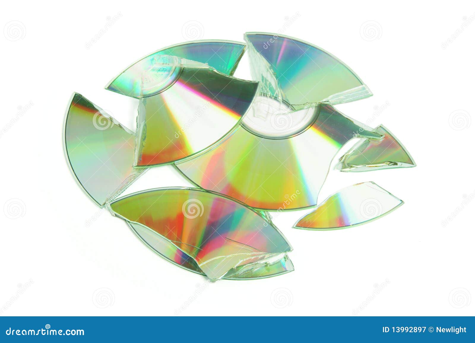 Broken CD stock image. Image of office, shot, damaged - 13992897