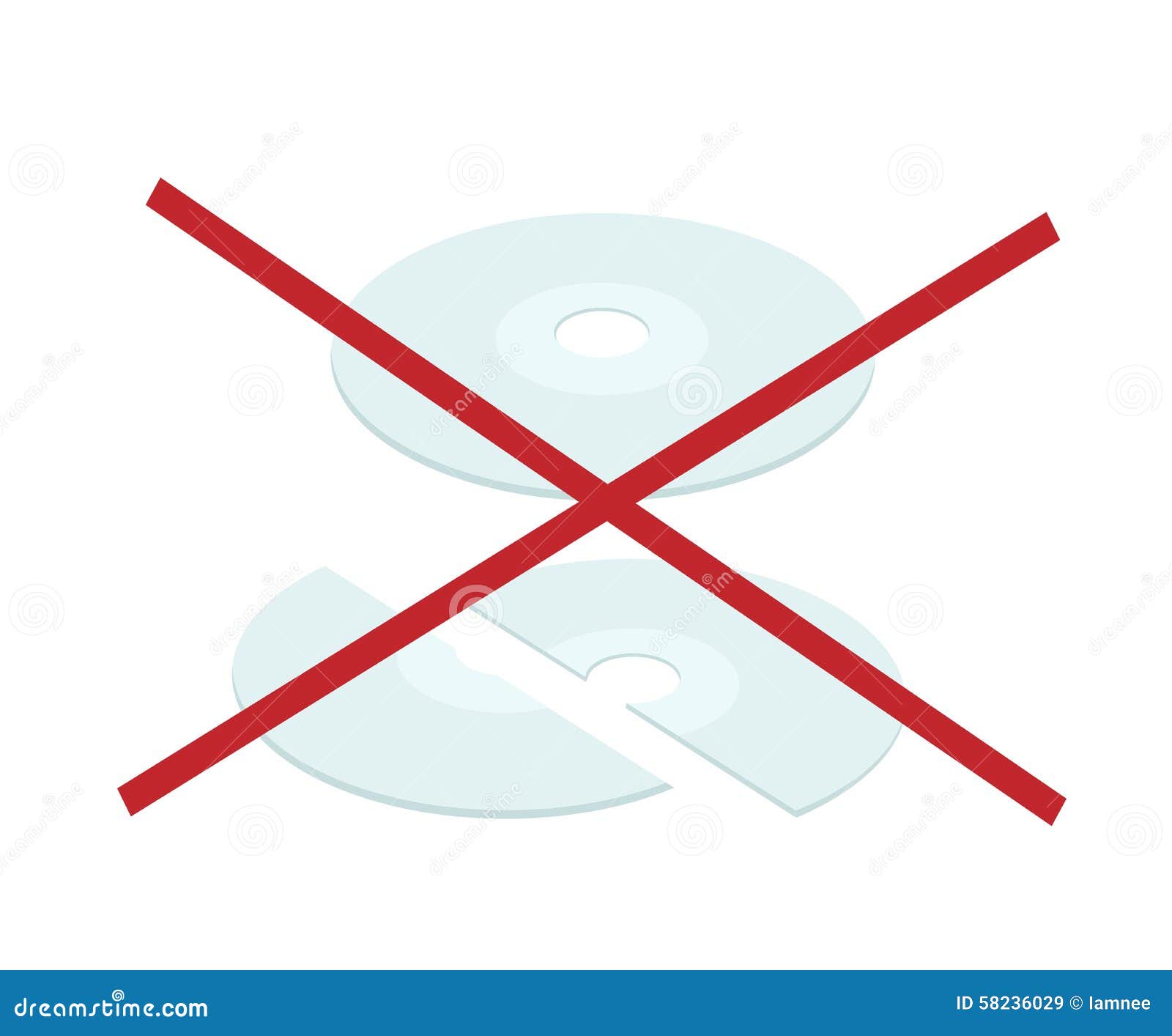 Broken Disc Vector Icon In 6 Different Modern Styles. Black, Two ...