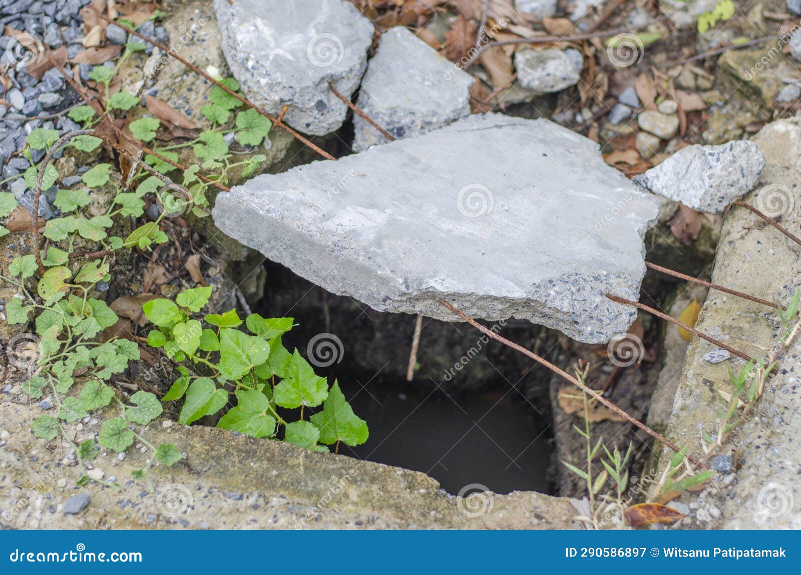 Broken Cement Manhole Covers on Sidewalks and Roads Pose a Danger To ...