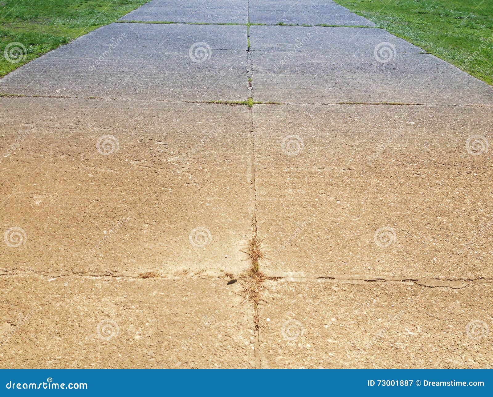 Broken cement walkway stock image. Image of blacktop - 73001887