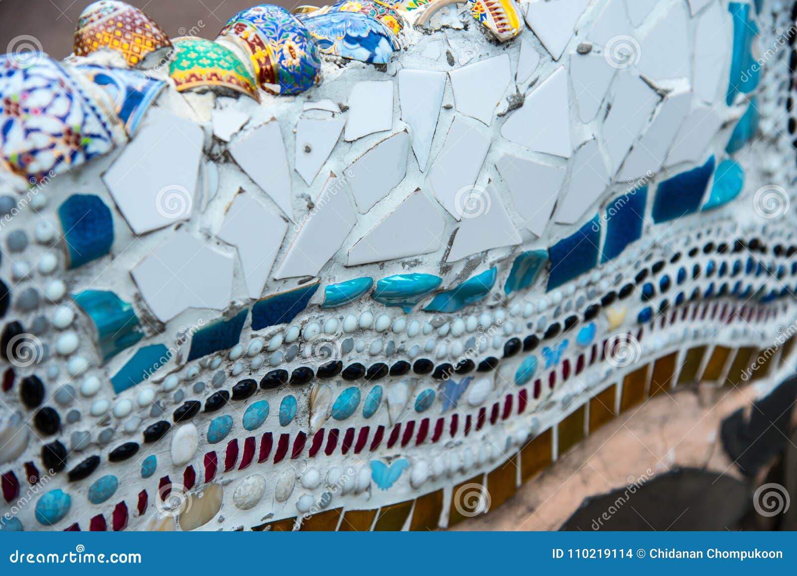 Decoration of Ceramic Breaking Stock Photo - Image of bottle, interior ...