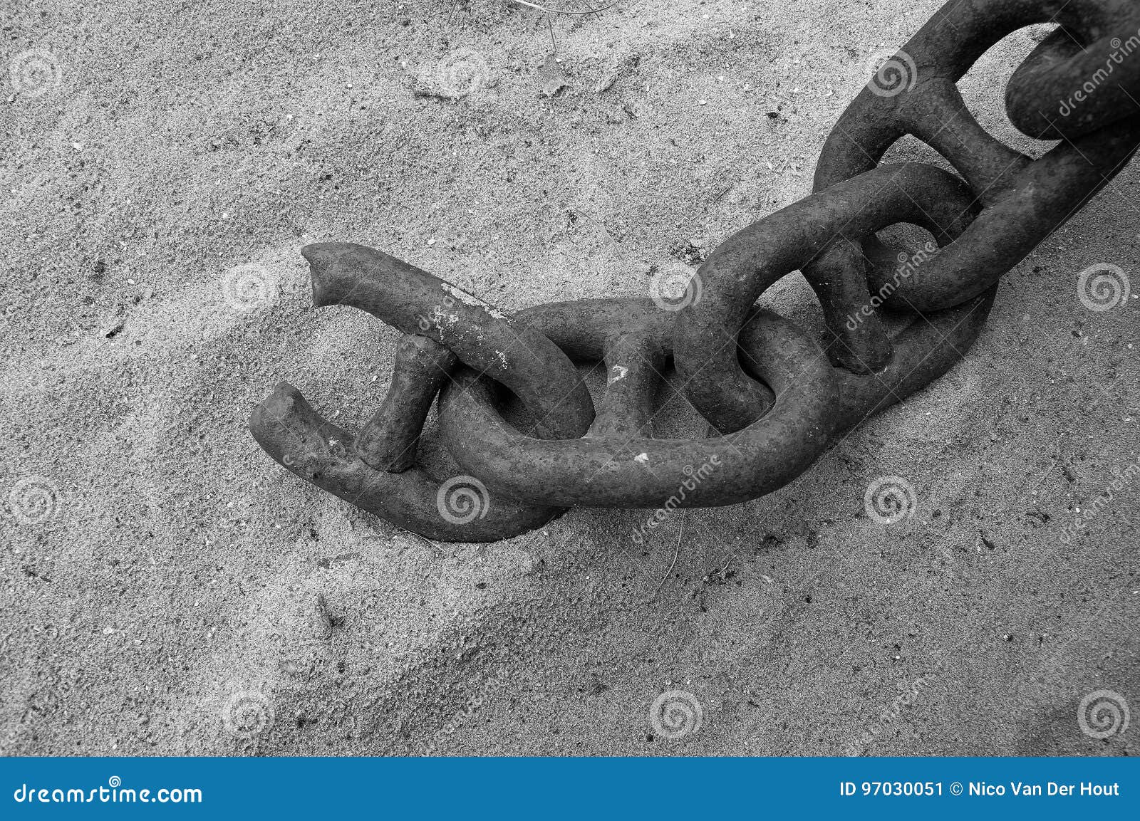 Broken chain stock image. Image of rusty, boat, trawler - 97030051
