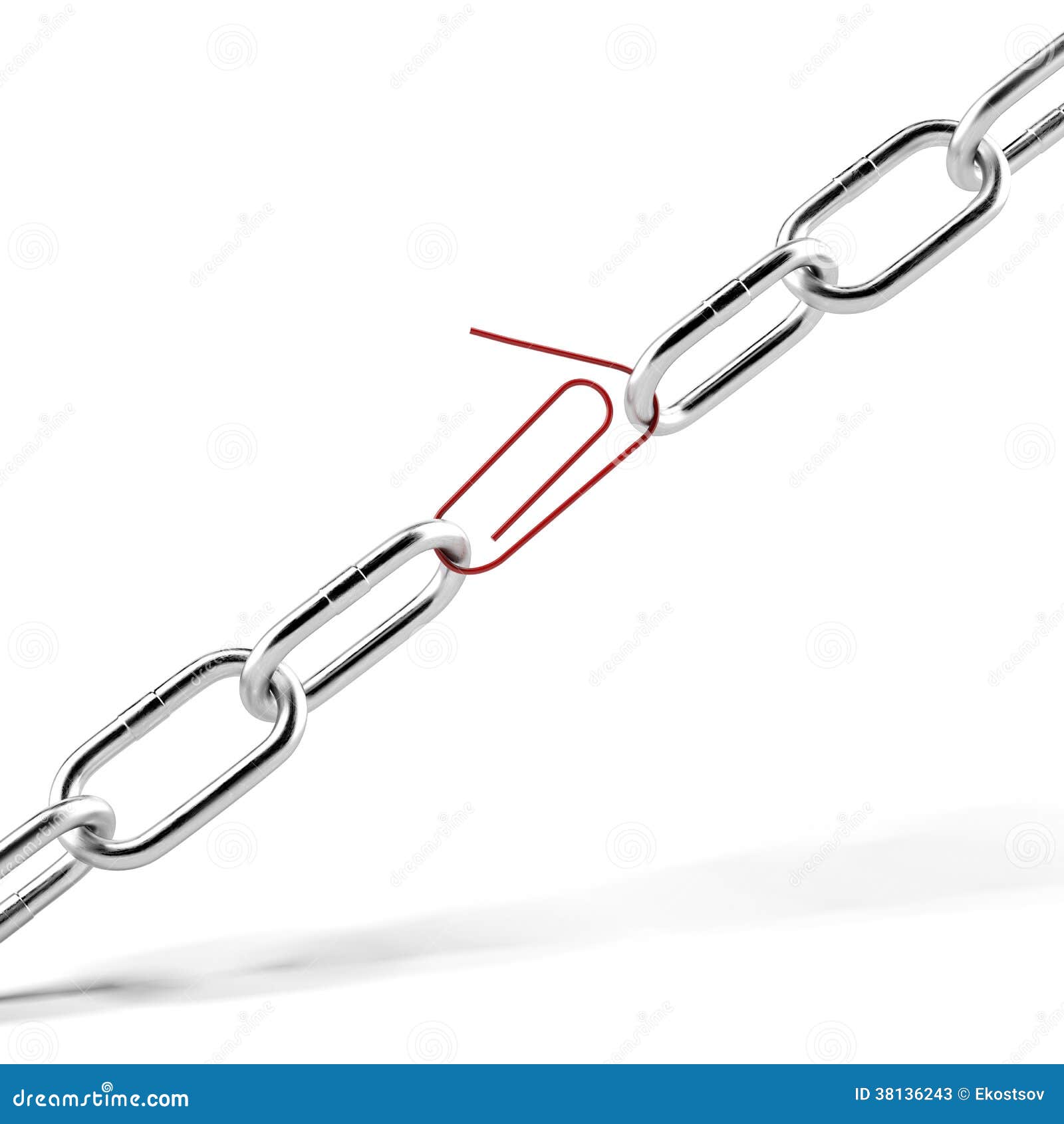 Broken Chain Paper Clip Stock Illustrations – 2 Broken Chain Paper Clip ...