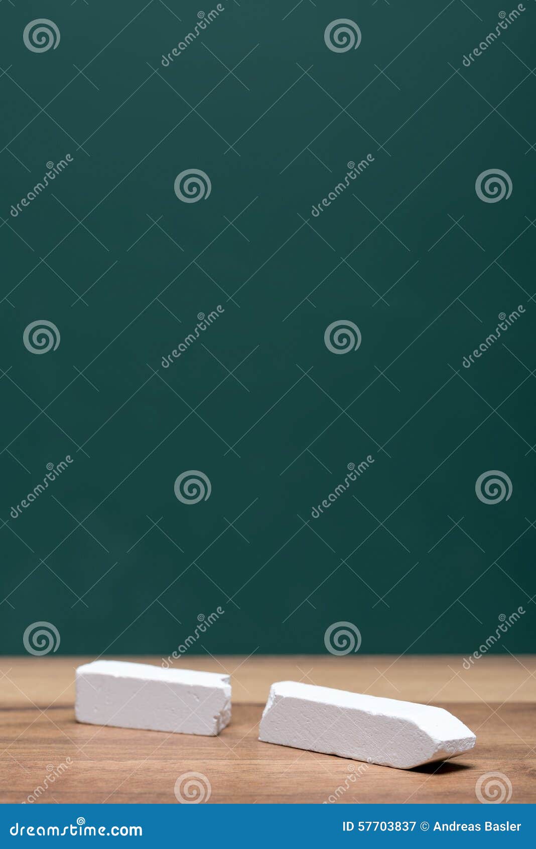 Broken Chalk in Front of Board Stock Image - Image of disability ...