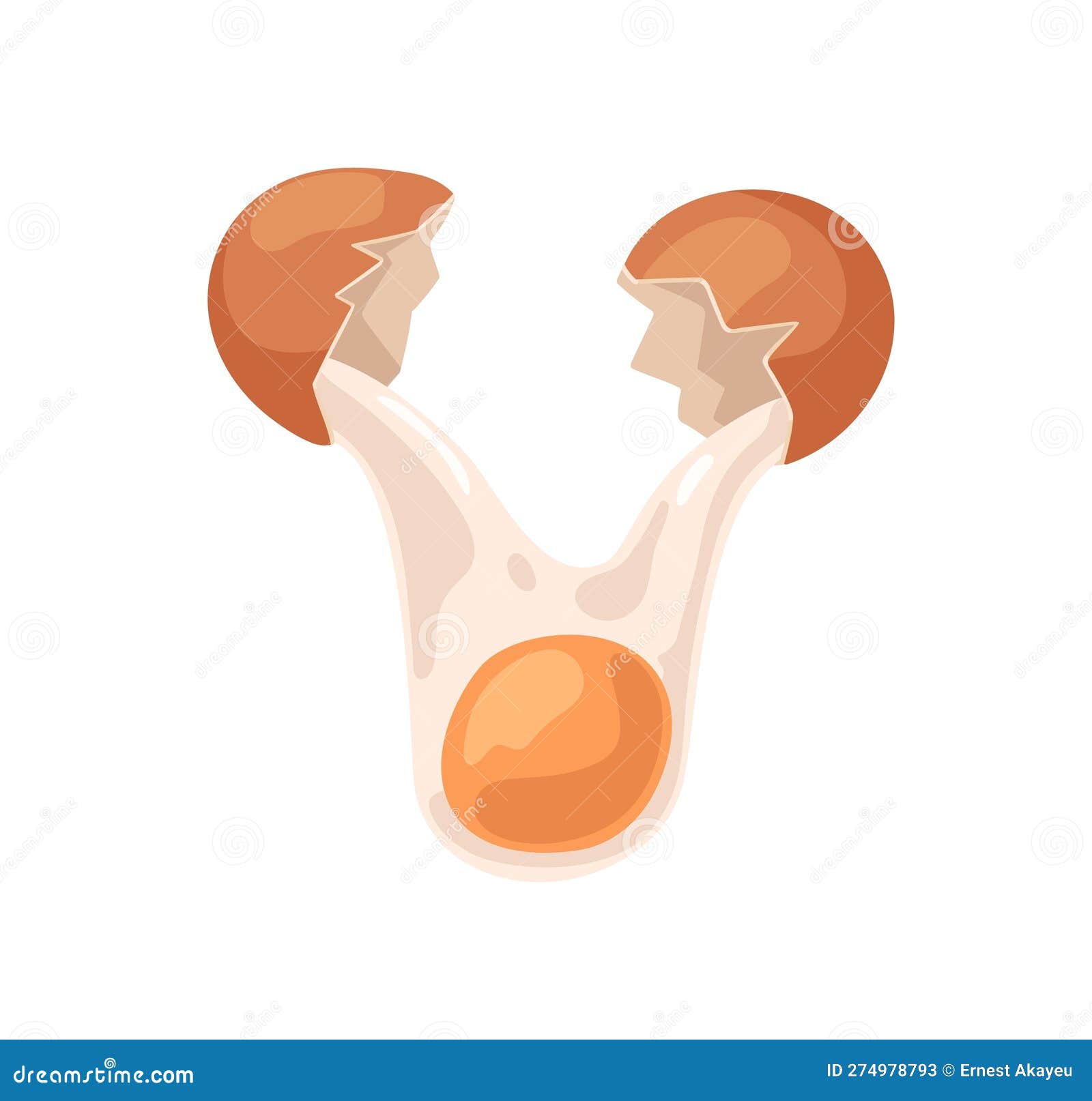 Breaking Egg For Cooking Set, 3D Realistic Sequence Game Animation Of ...