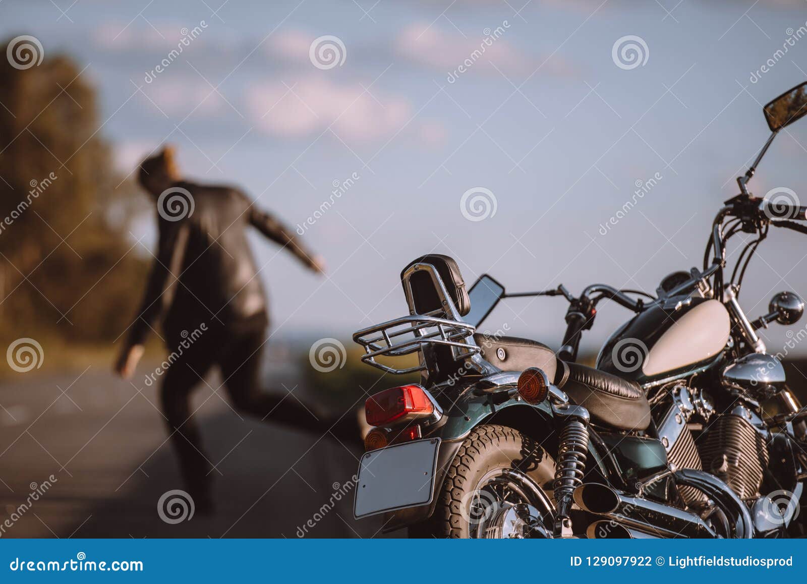 Angry Biker Girl Stock Photography | CartoonDealer.com #17375288