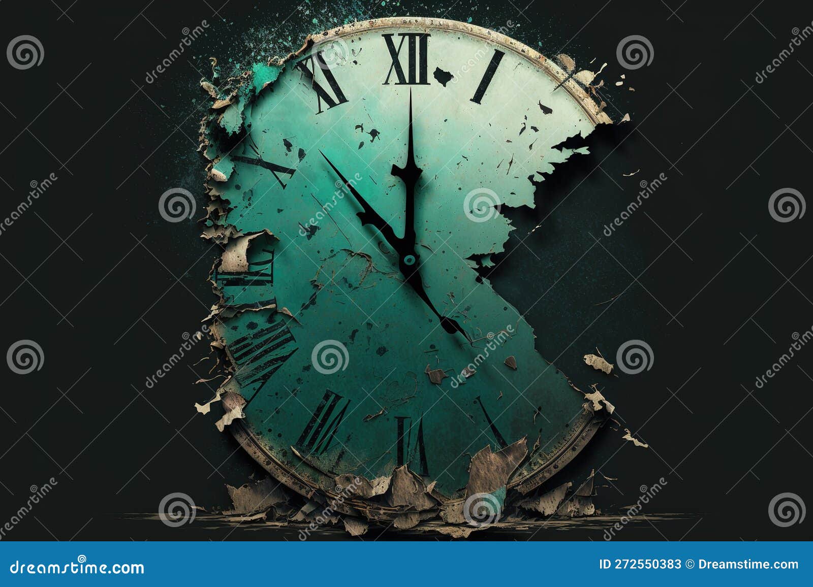 Broken Clock Royalty-Free Stock Image | CartoonDealer.com #3599818