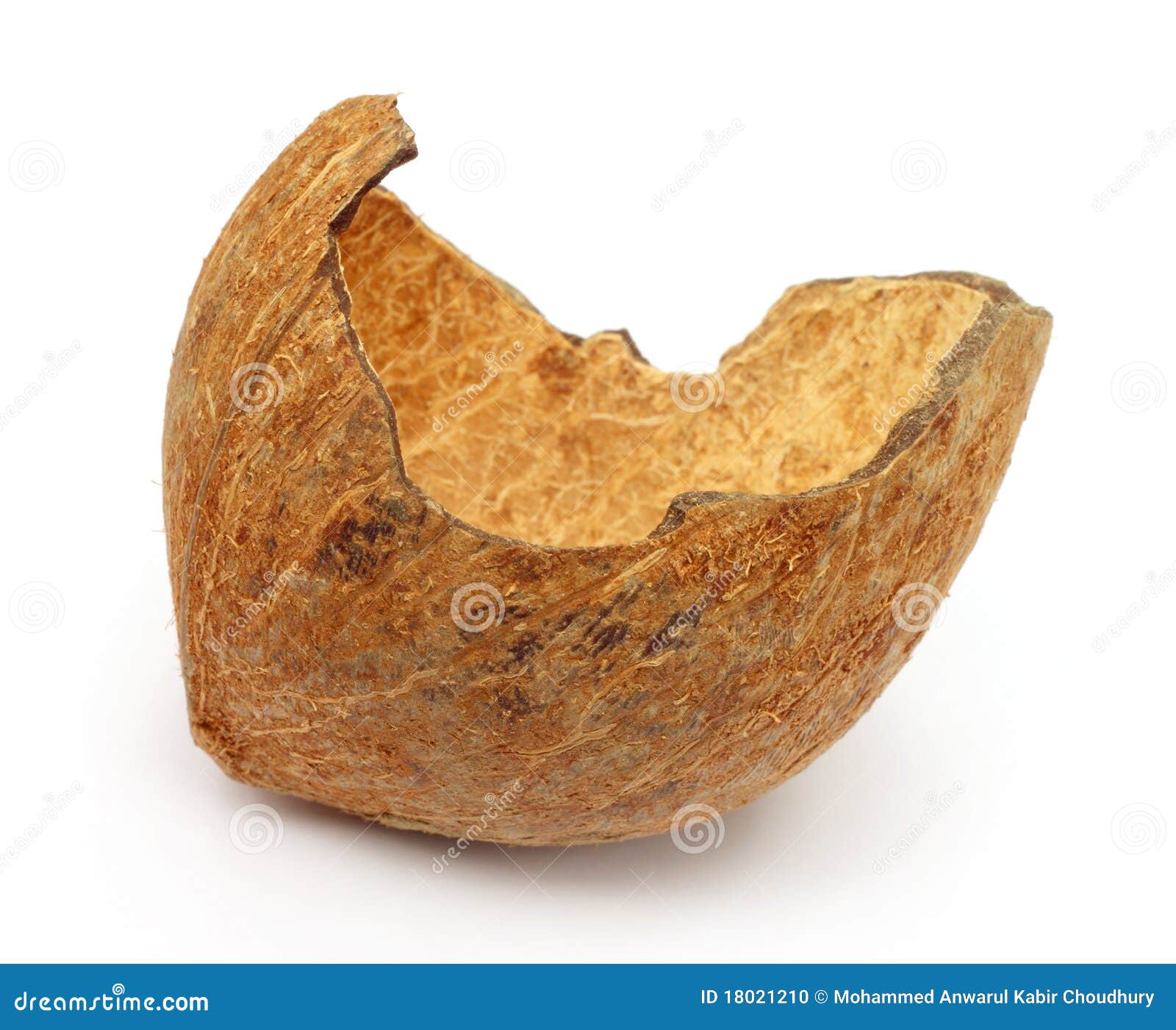 Broken coconut shell stock photo. Image of tropical, objects - 18021210