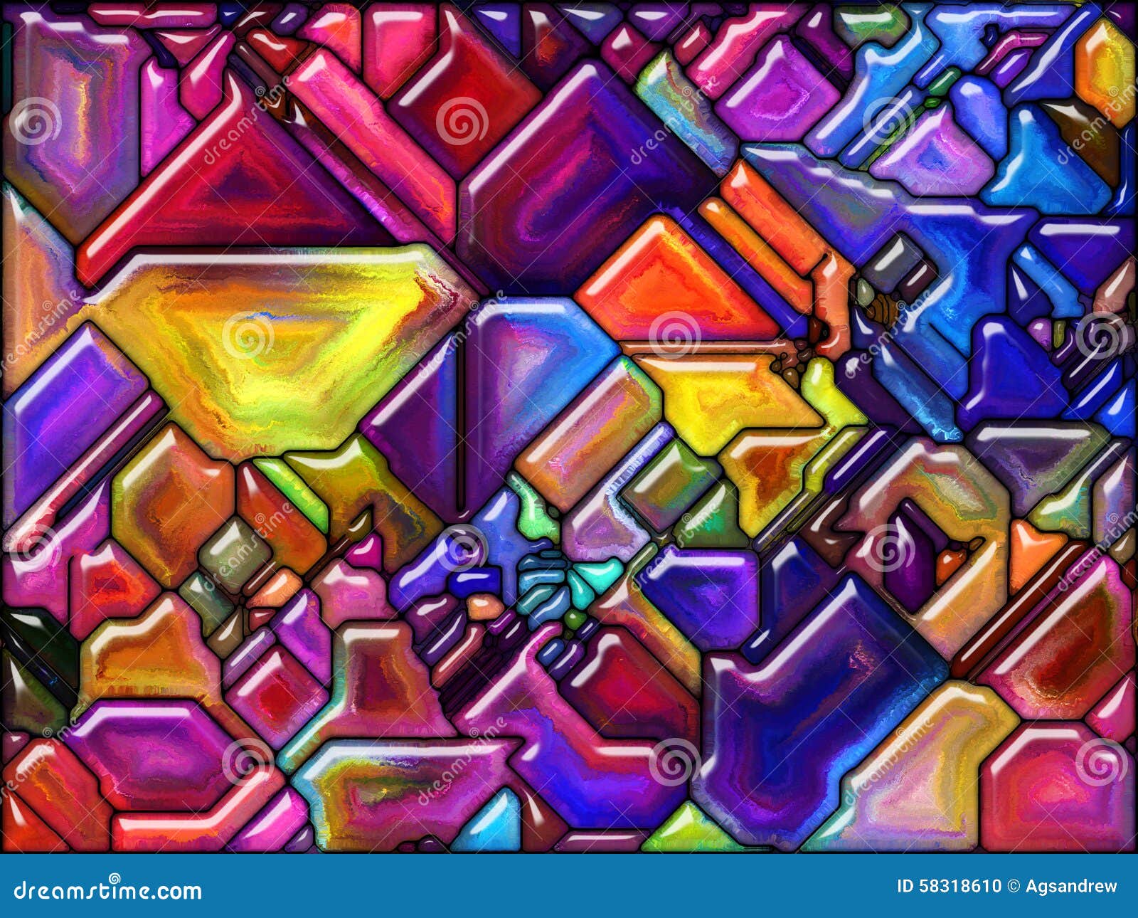 Broken by Color stock illustration. Illustration of imagination - 58318610