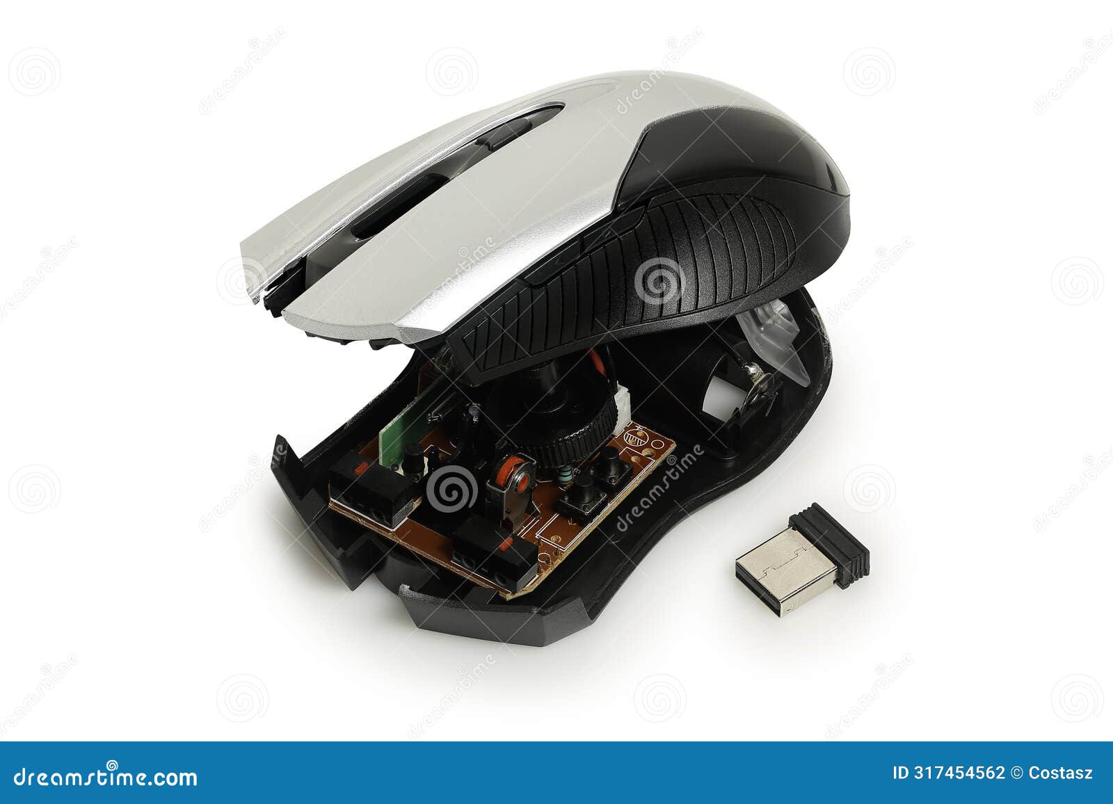 Broken computer mouse stock photo. Image of broken, hardware - 317454562